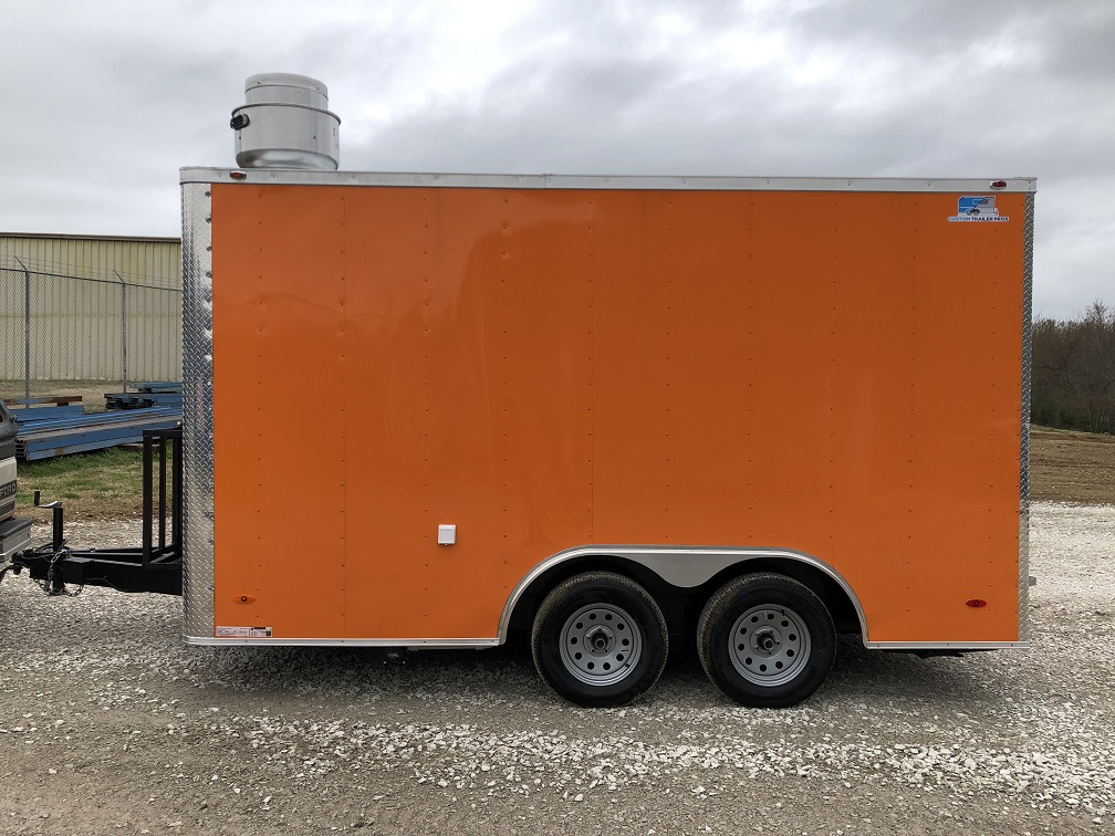 8.5×14 Equipped Donut Trailer | Custom Trailer Pros