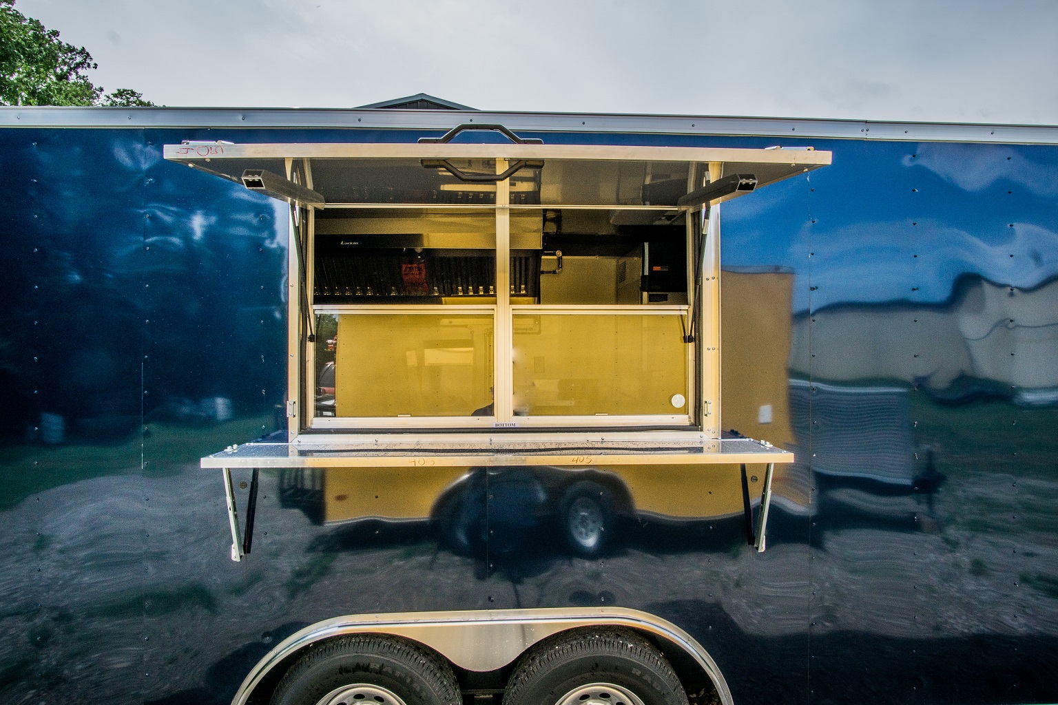 8.5×18 Loaded Food Trailer | Custom Trailer Pros