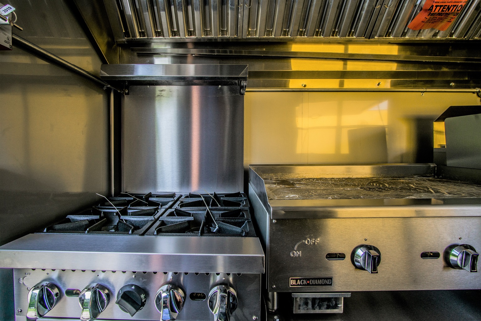 8.5×18 Loaded Food Trailer | Custom Trailer Pros