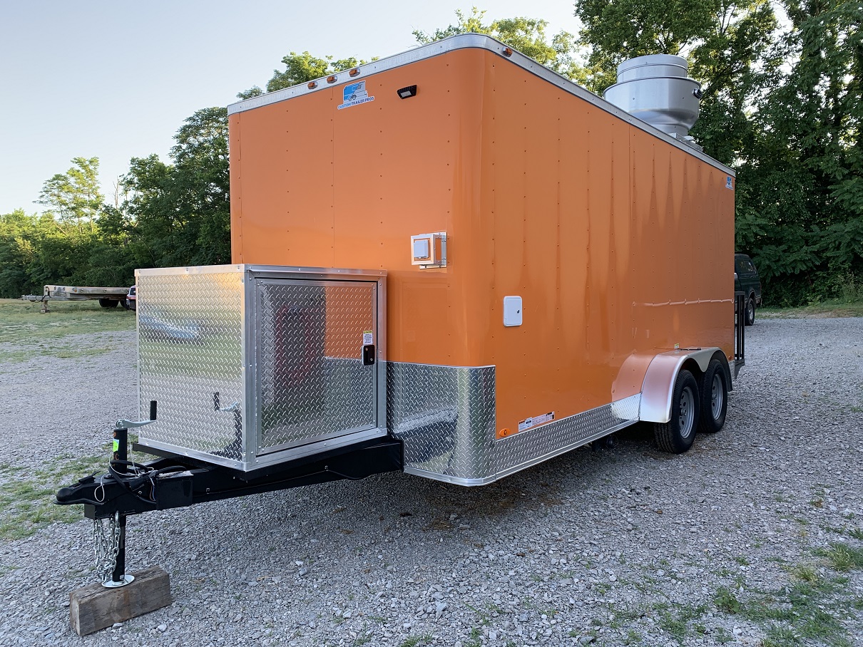 7×16 Equipped Trailer | Custom Trailer Pros