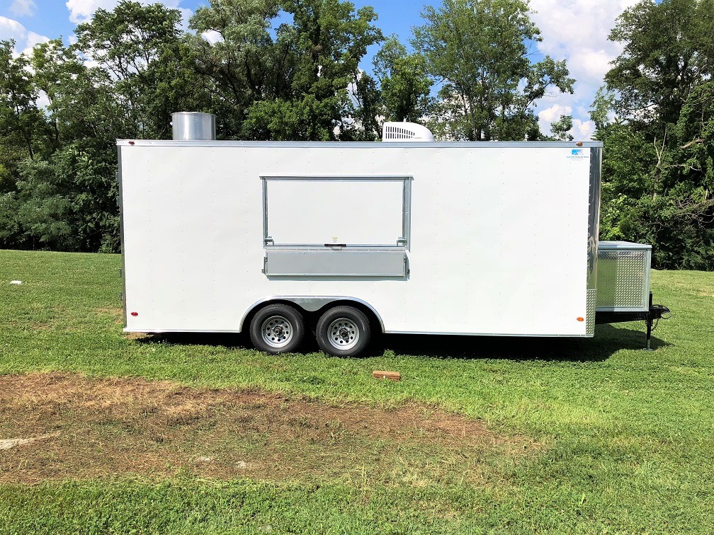8.5×20 Equipped Pizza Trailer | Custom Trailer Pros