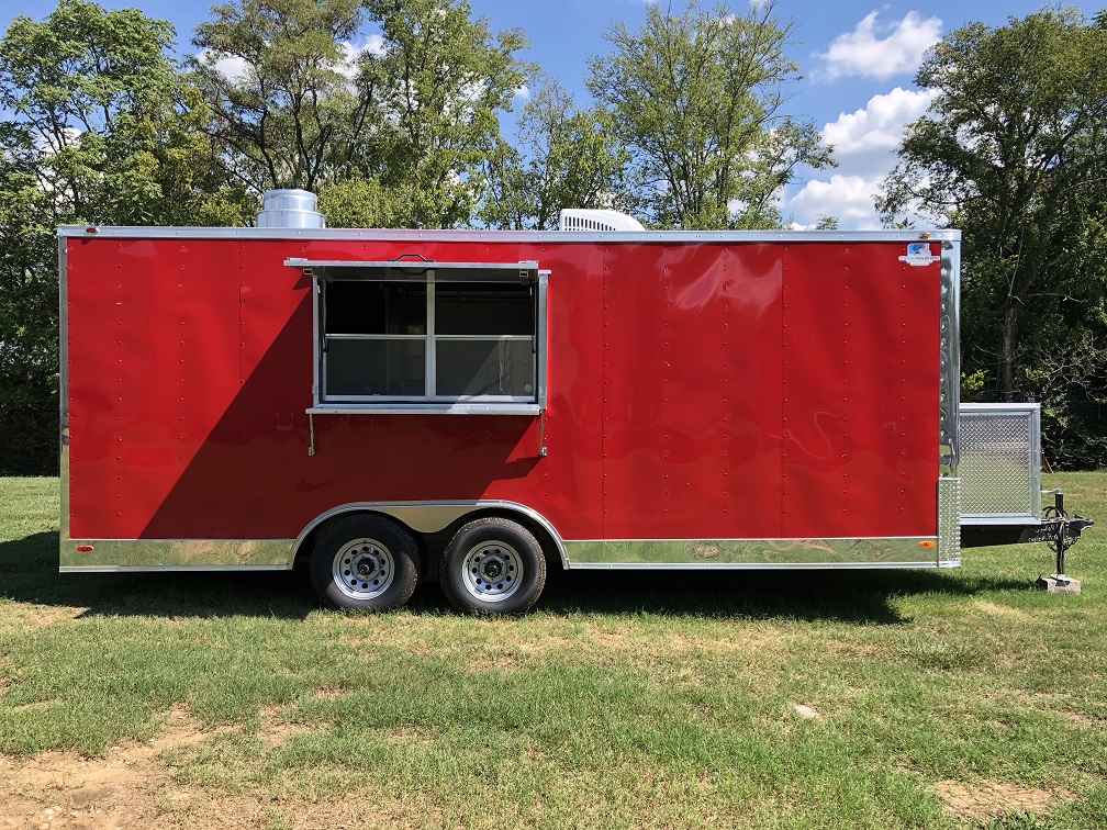 8 5 20 Equipped Food Trailer Custom Trailer Pros