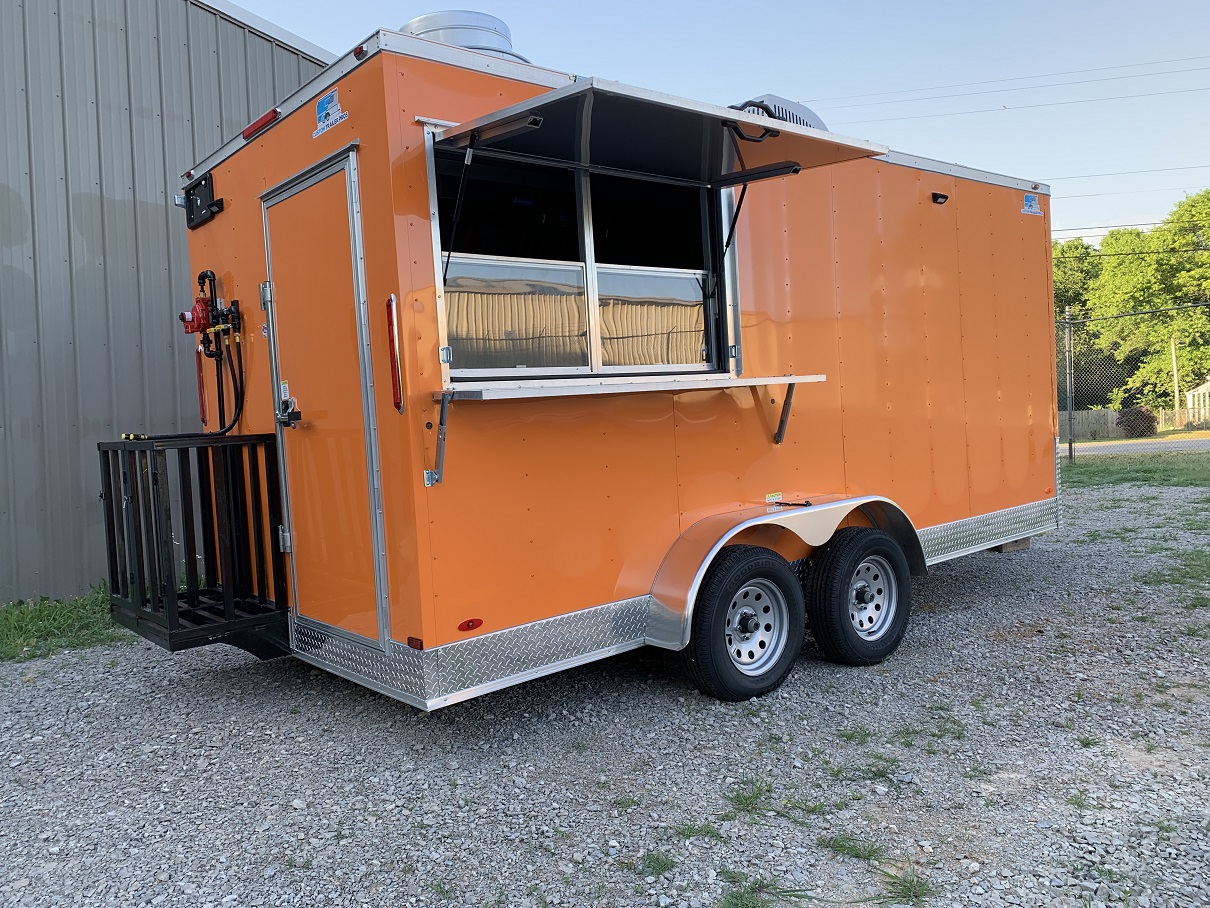 7×16 Equipped Trailer | Custom Trailer Pros