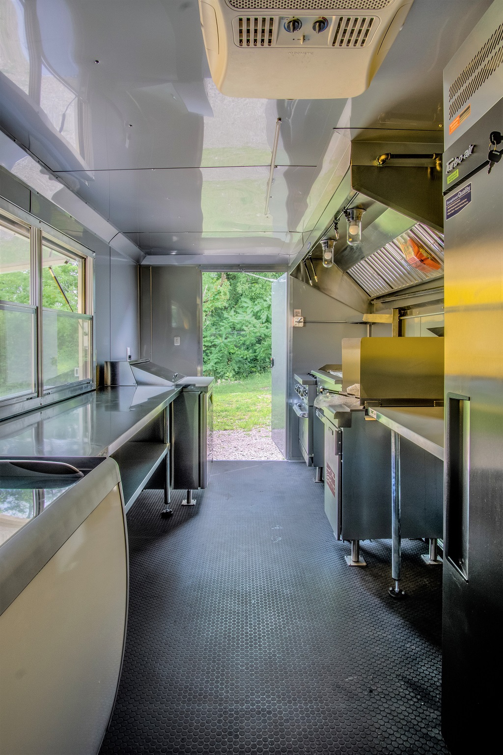 8.5×18 Loaded Food Trailer | Custom Trailer Pros