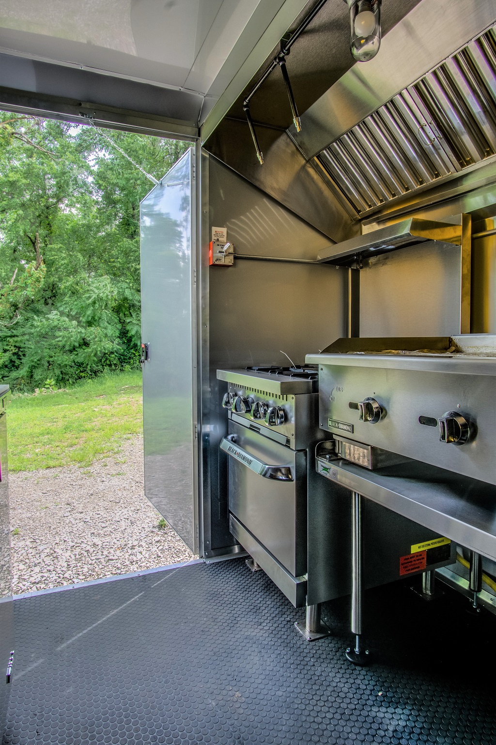 8.5×18 Loaded Food Trailer | Custom Trailer Pros