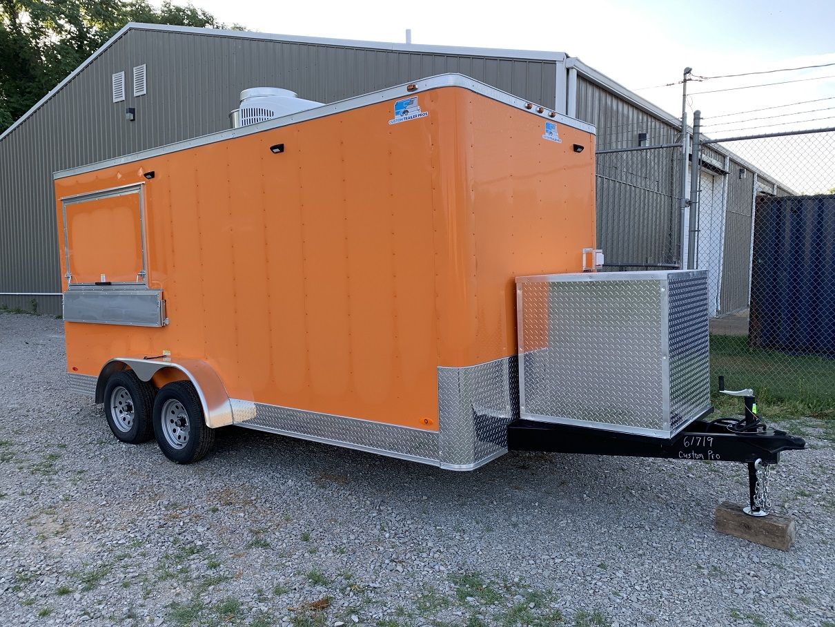 7×16 Equipped Trailer | Custom Trailer Pros