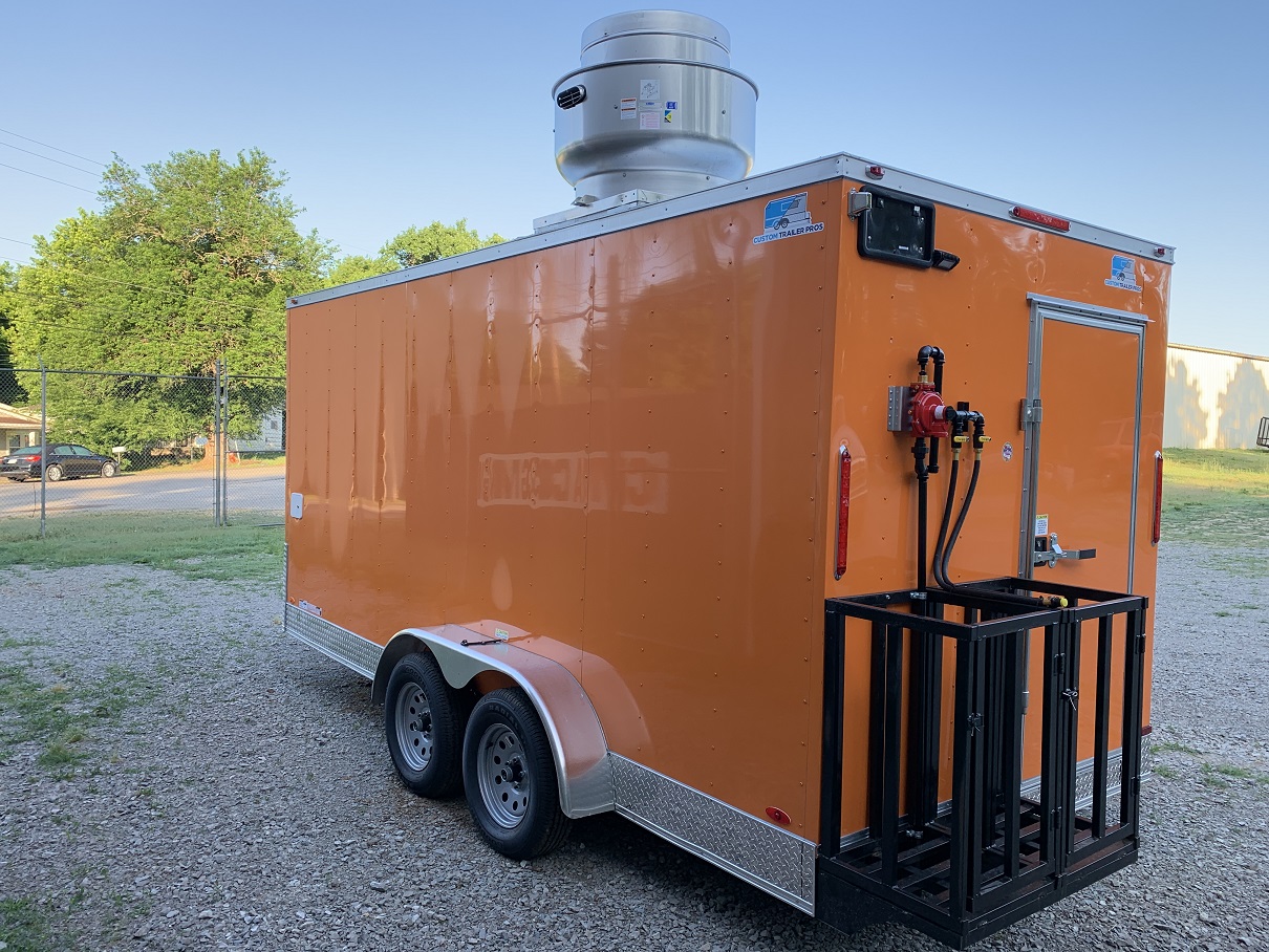 7×16 Equipped Trailer | Custom Trailer Pros