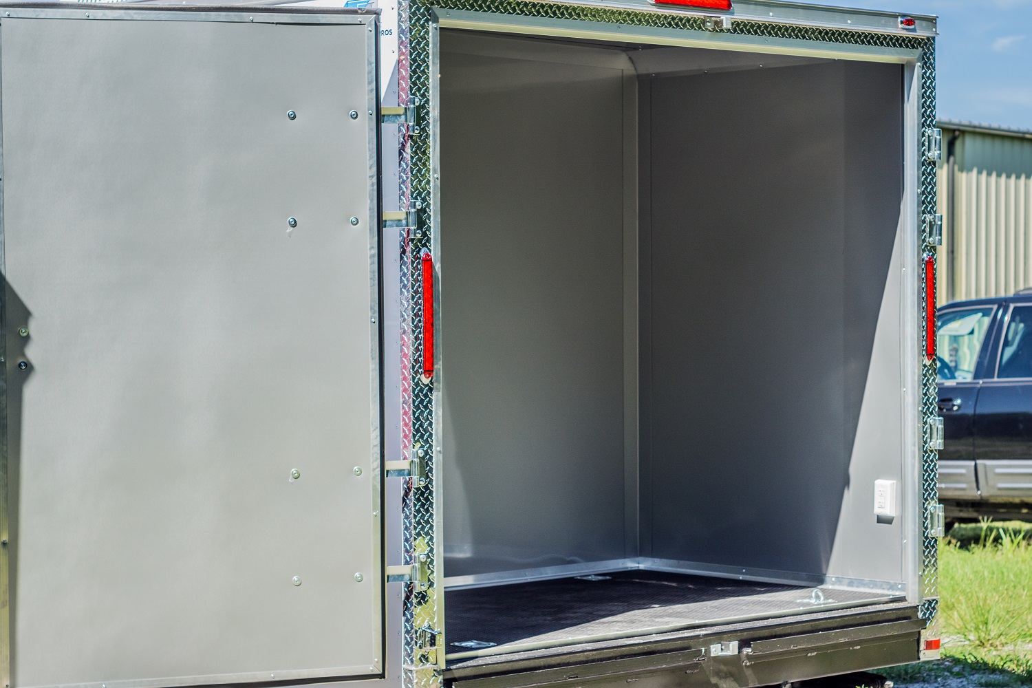 8.5×20 Equipped Food Trailer with Storage Room | Custom Trailer Pros