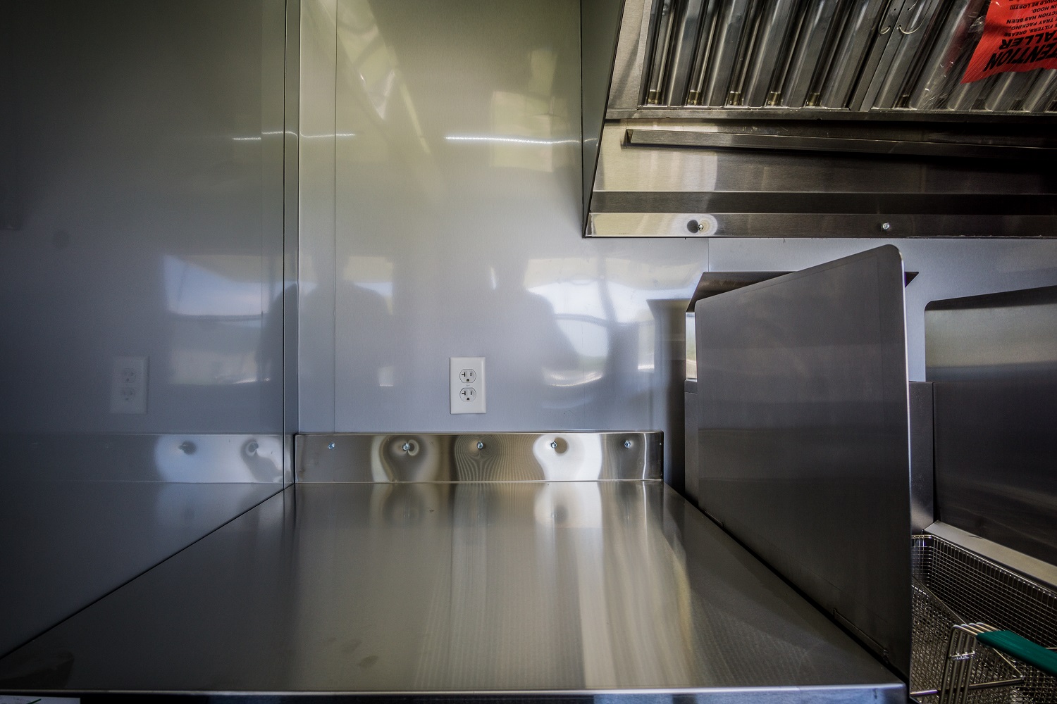 8.5×20 Equipped Food Trailer with Storage Room | Custom Trailer Pros