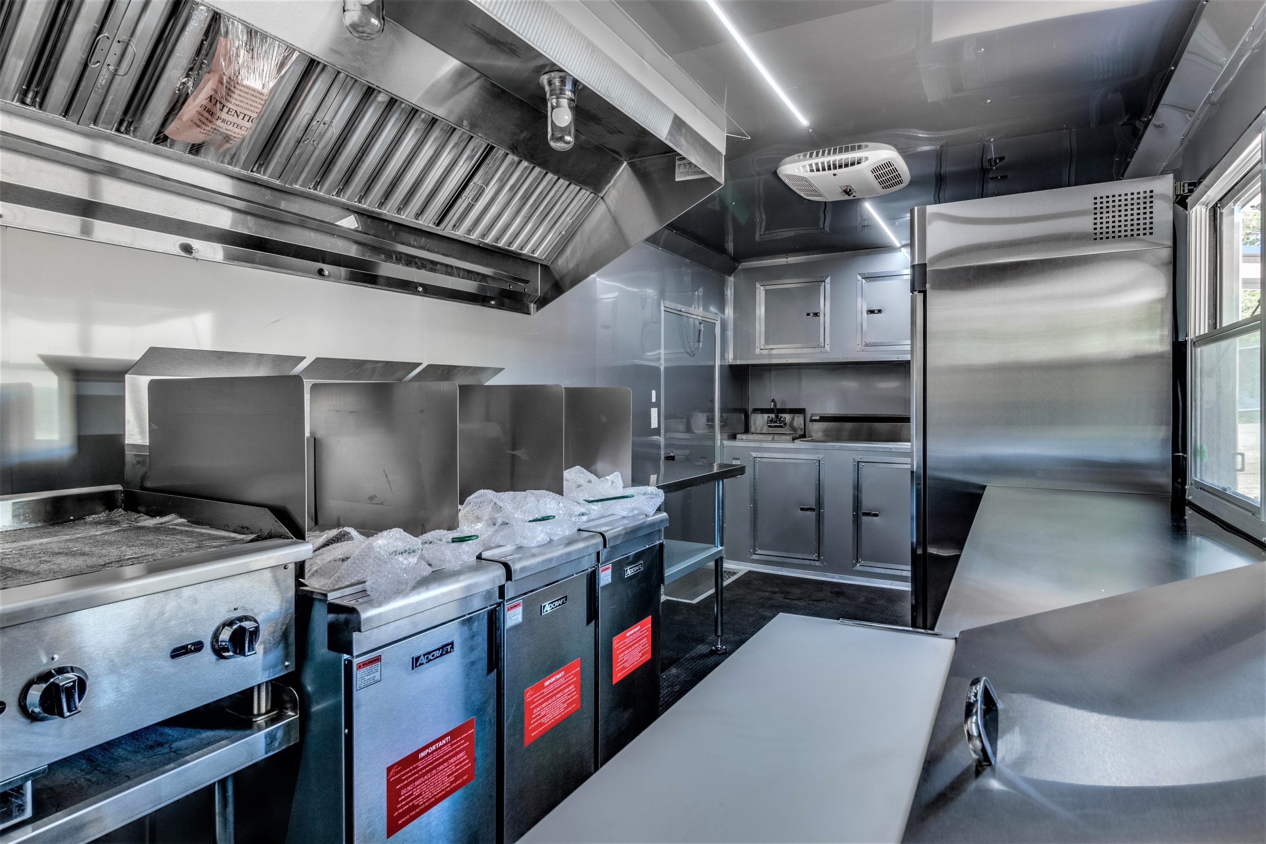 8.5×20 Equipped Food Trailer | Custom Trailer Pros