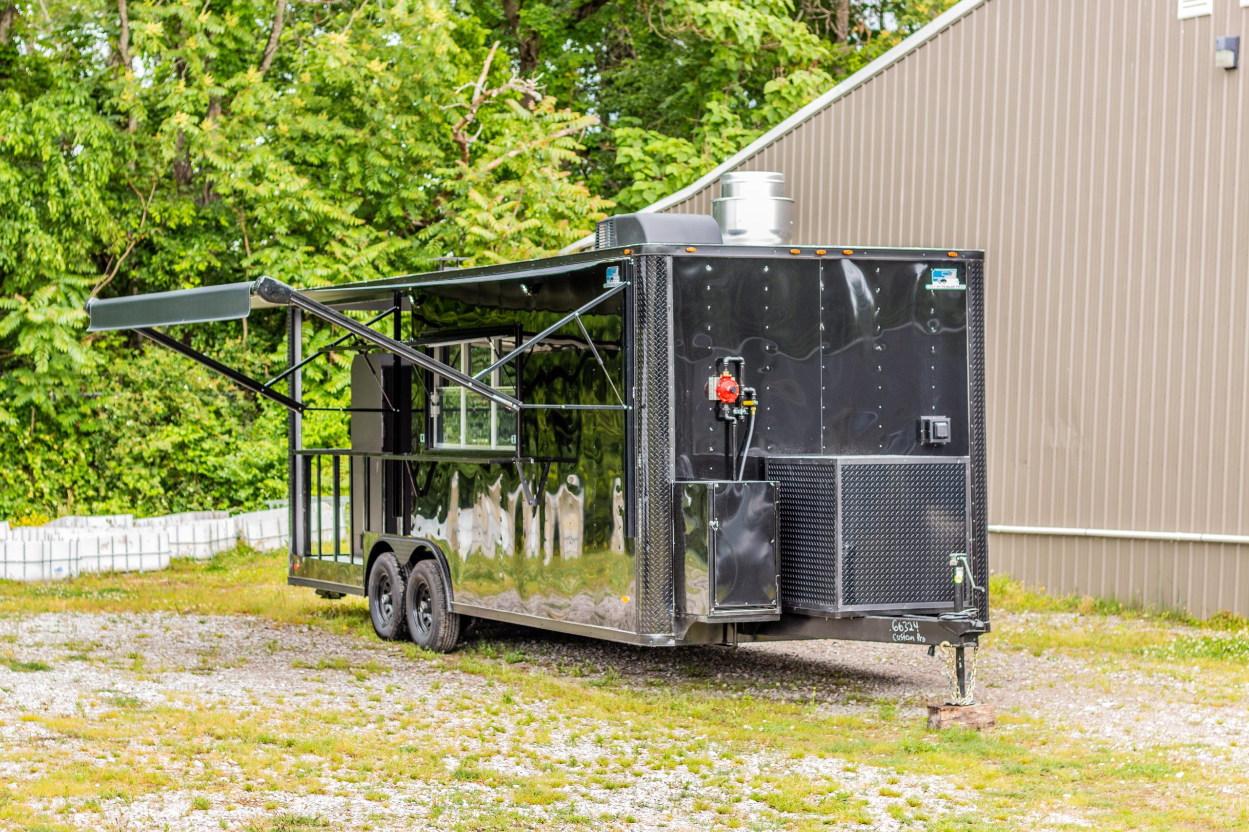 8.5×24 BBQ Trailer with Beck Built Smoker | Custom Trailer Pros