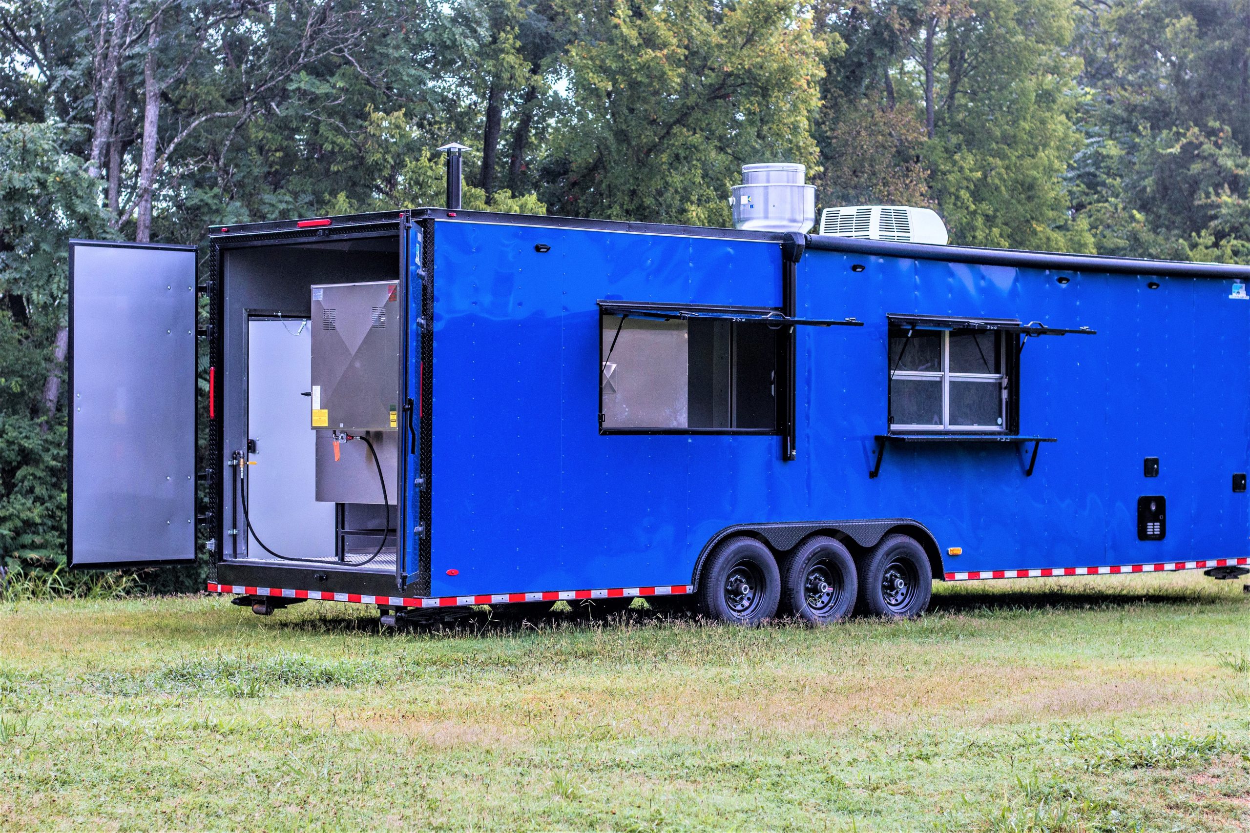 8.5×32 Fully Loaded BBQ Trailer | Custom Trailer Pros