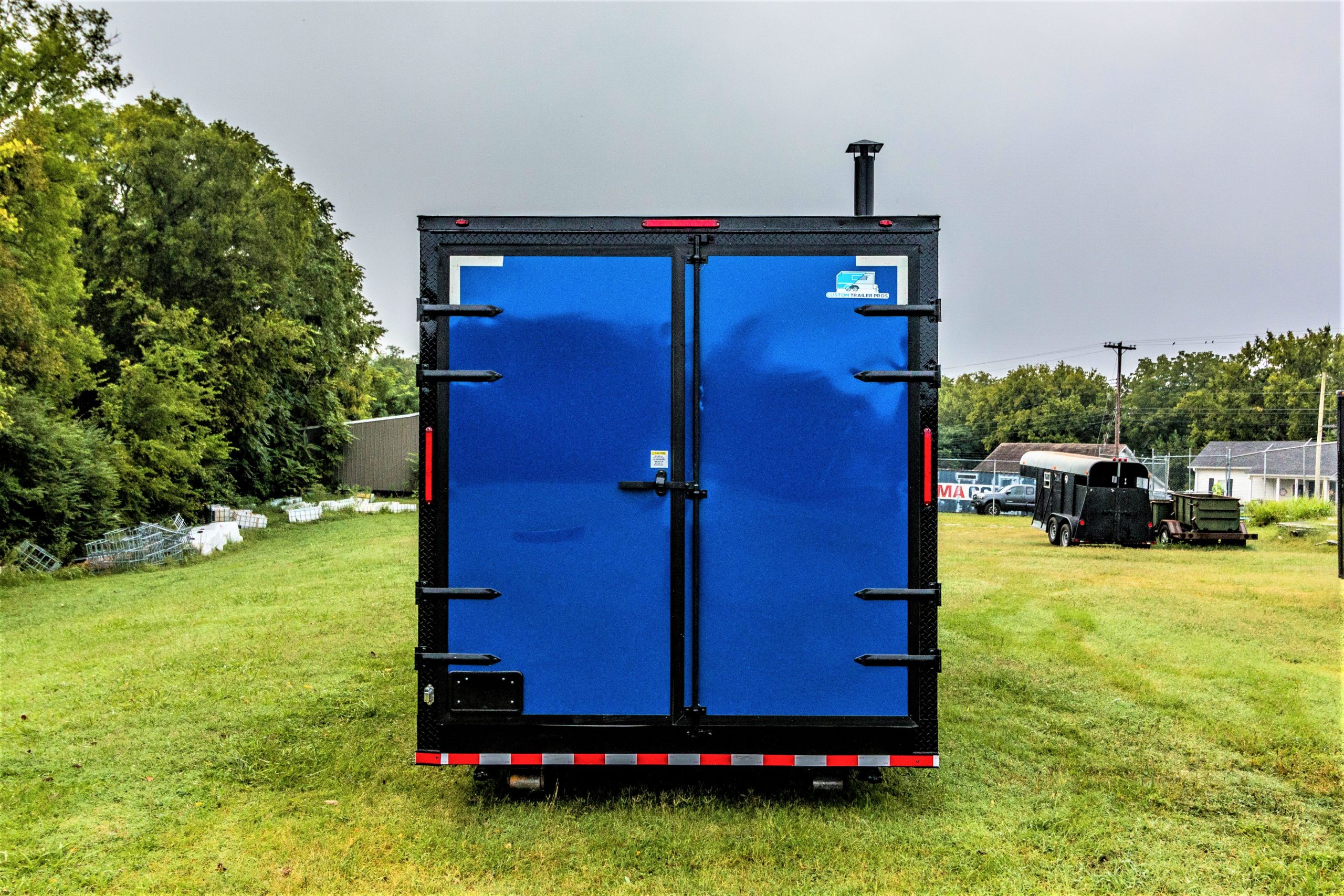 8.5×32 Fully Loaded BBQ Trailer | Custom Trailer Pros