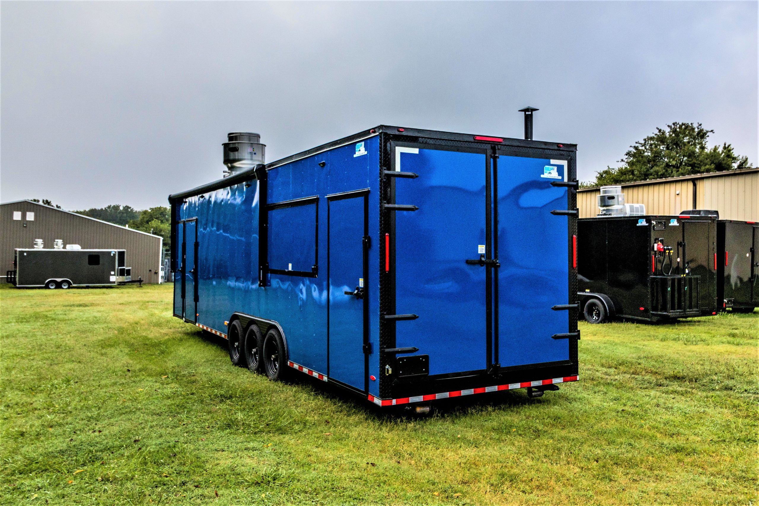 8.5×32 Fully Loaded BBQ Trailer | Custom Trailer Pros
