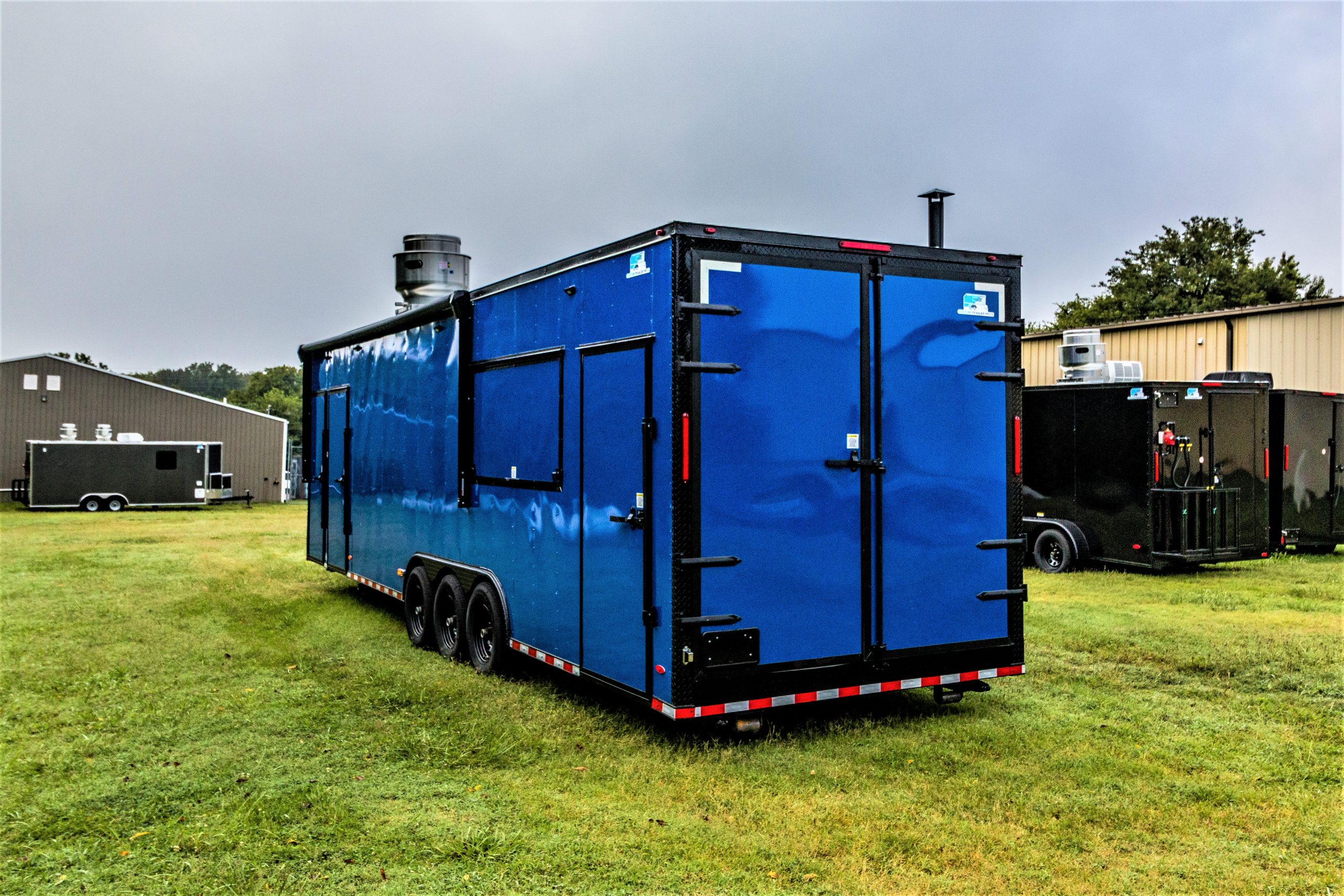 8.5×32 Fully Loaded BBQ Trailer | Custom Trailer Pros