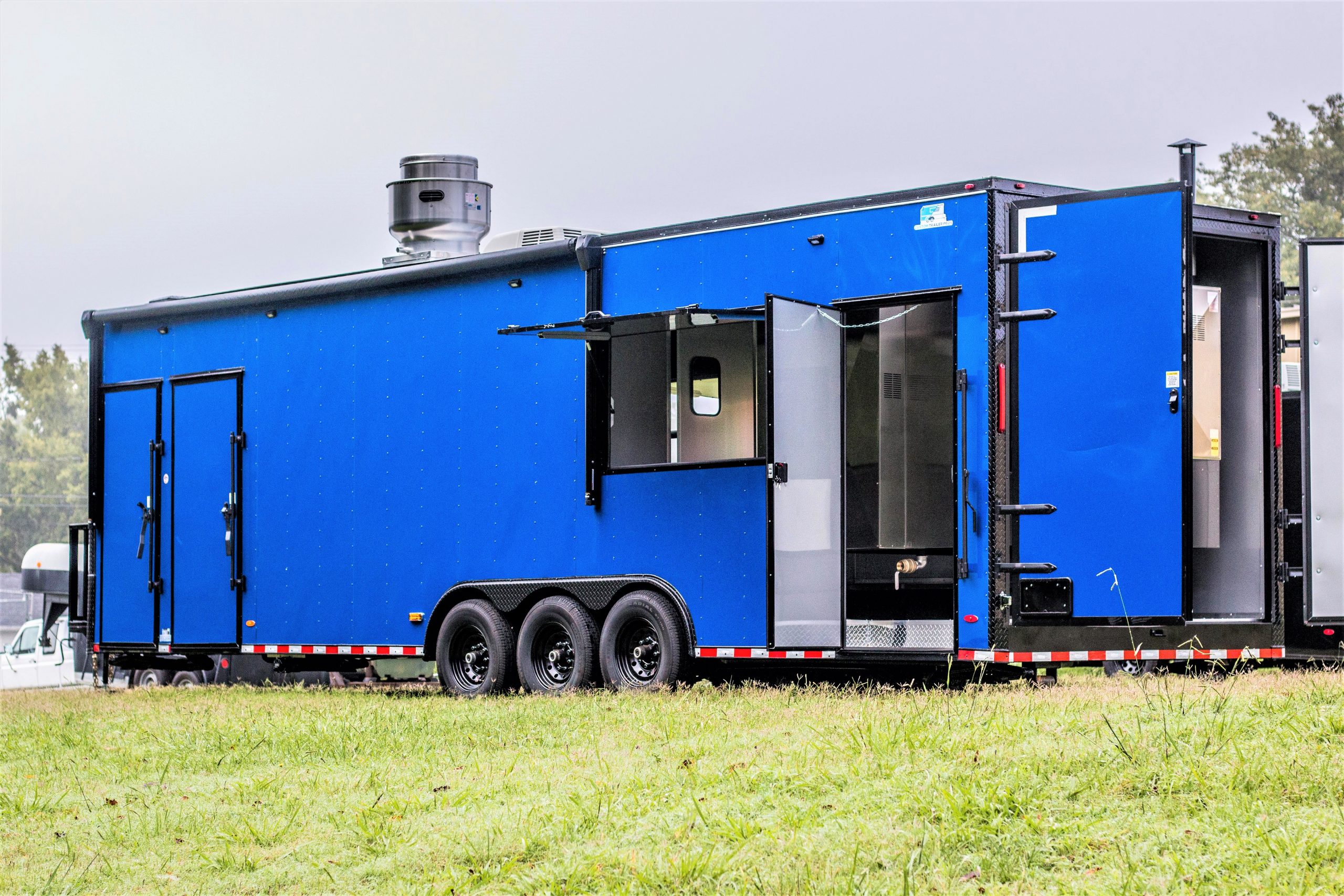 8.5×32 Fully Loaded BBQ Trailer | Custom Trailer Pros