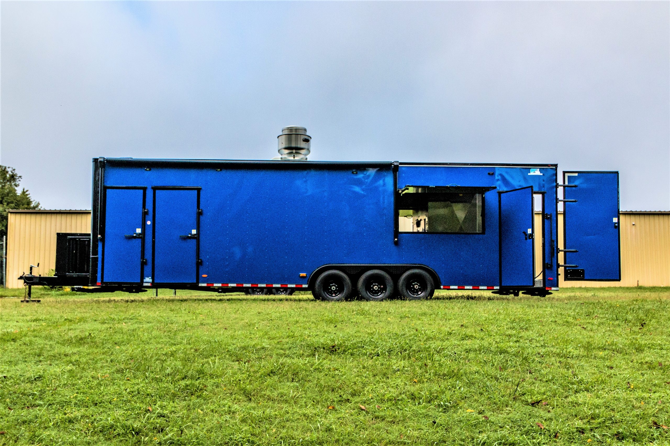 8.5×32 Fully Loaded BBQ Trailer | Custom Trailer Pros