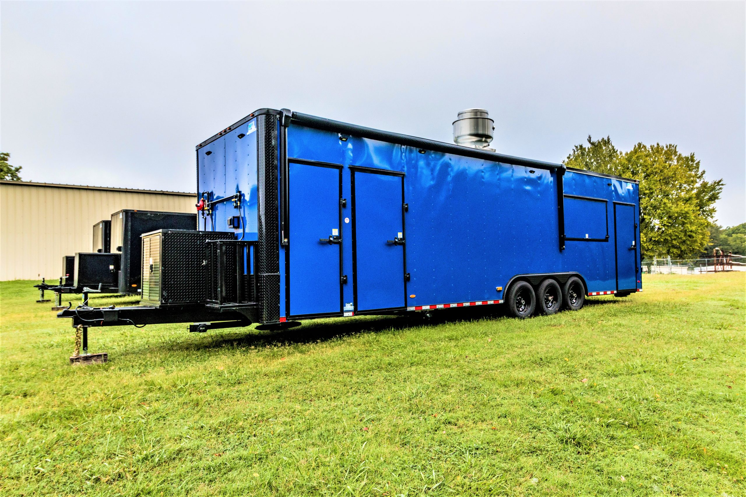 8.5×32 Fully Loaded BBQ Trailer | Custom Trailer Pros