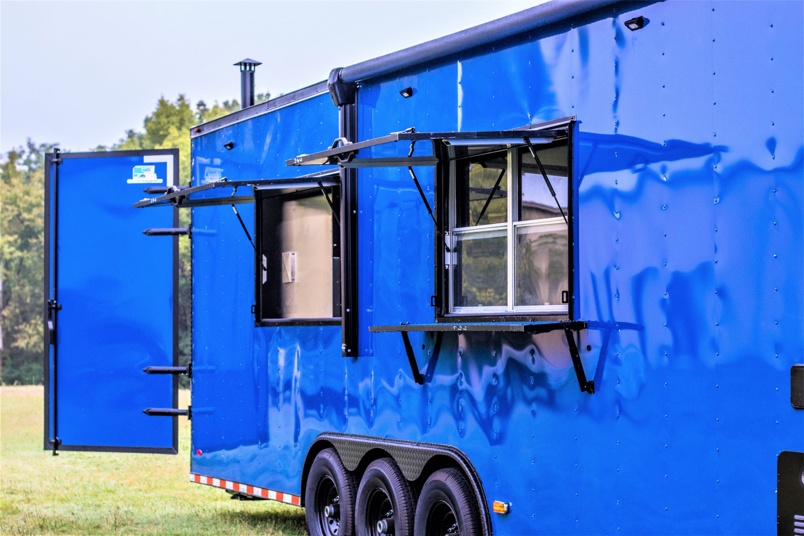 8.5×32 Fully Loaded BBQ Trailer | Custom Trailer Pros