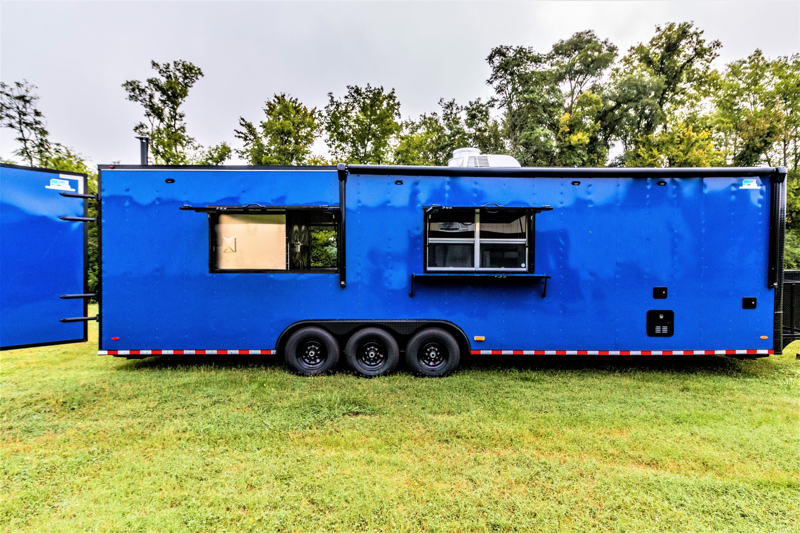 8.5×32 Fully Loaded BBQ Trailer | Custom Trailer Pros