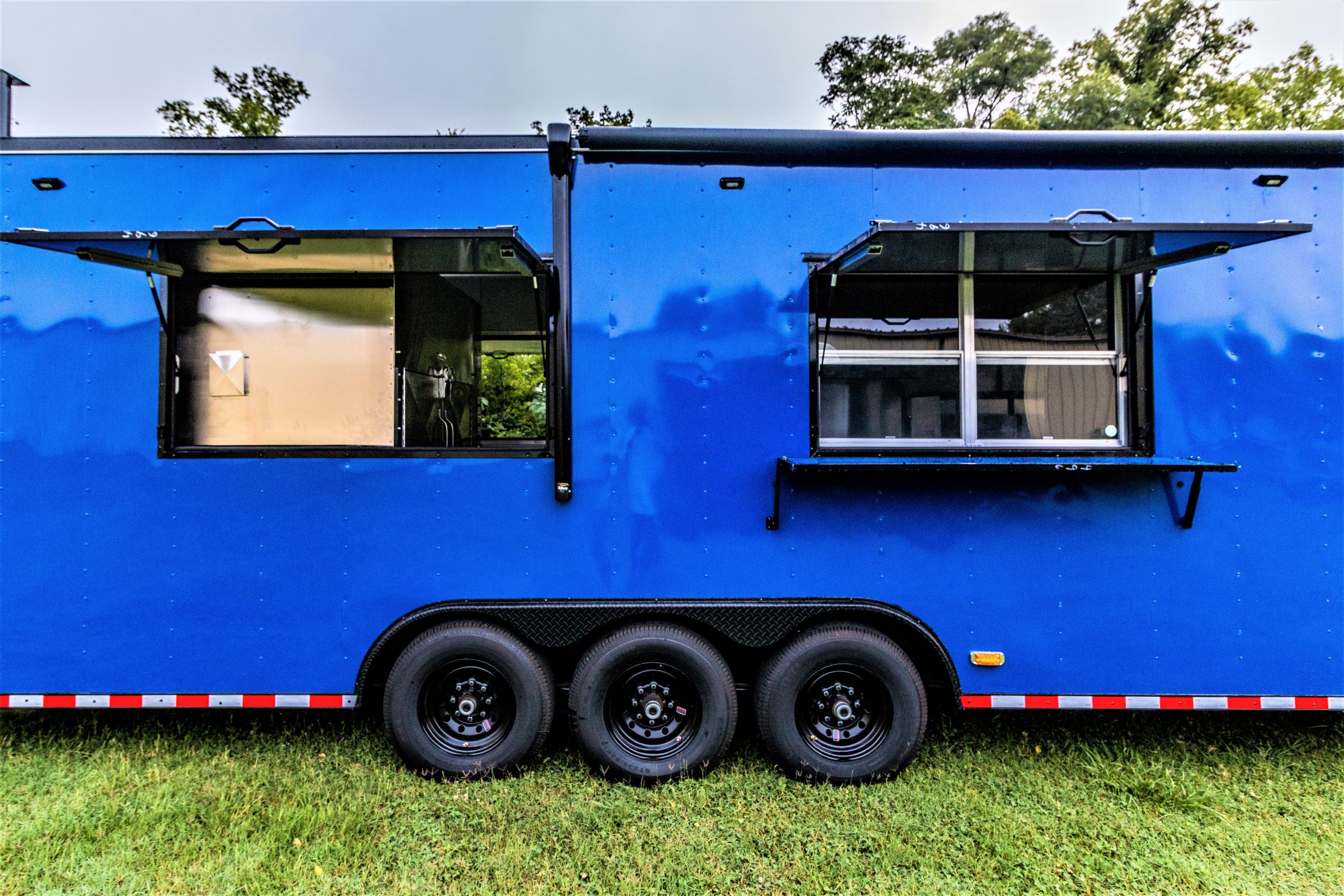 8.5×32 Fully Loaded BBQ Trailer | Custom Trailer Pros
