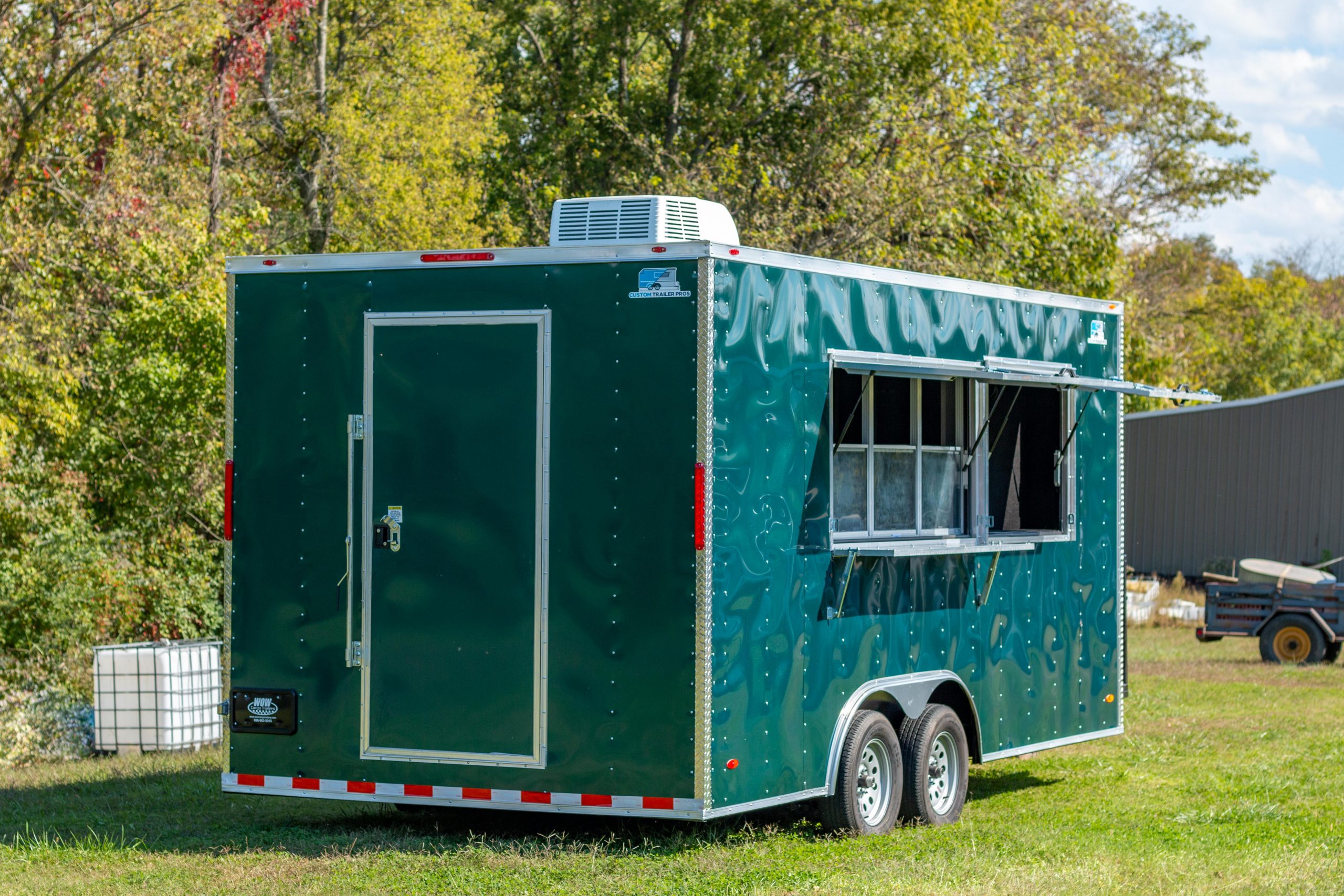 8.5×18 Coffee Trailer | Custom Trailer Pros