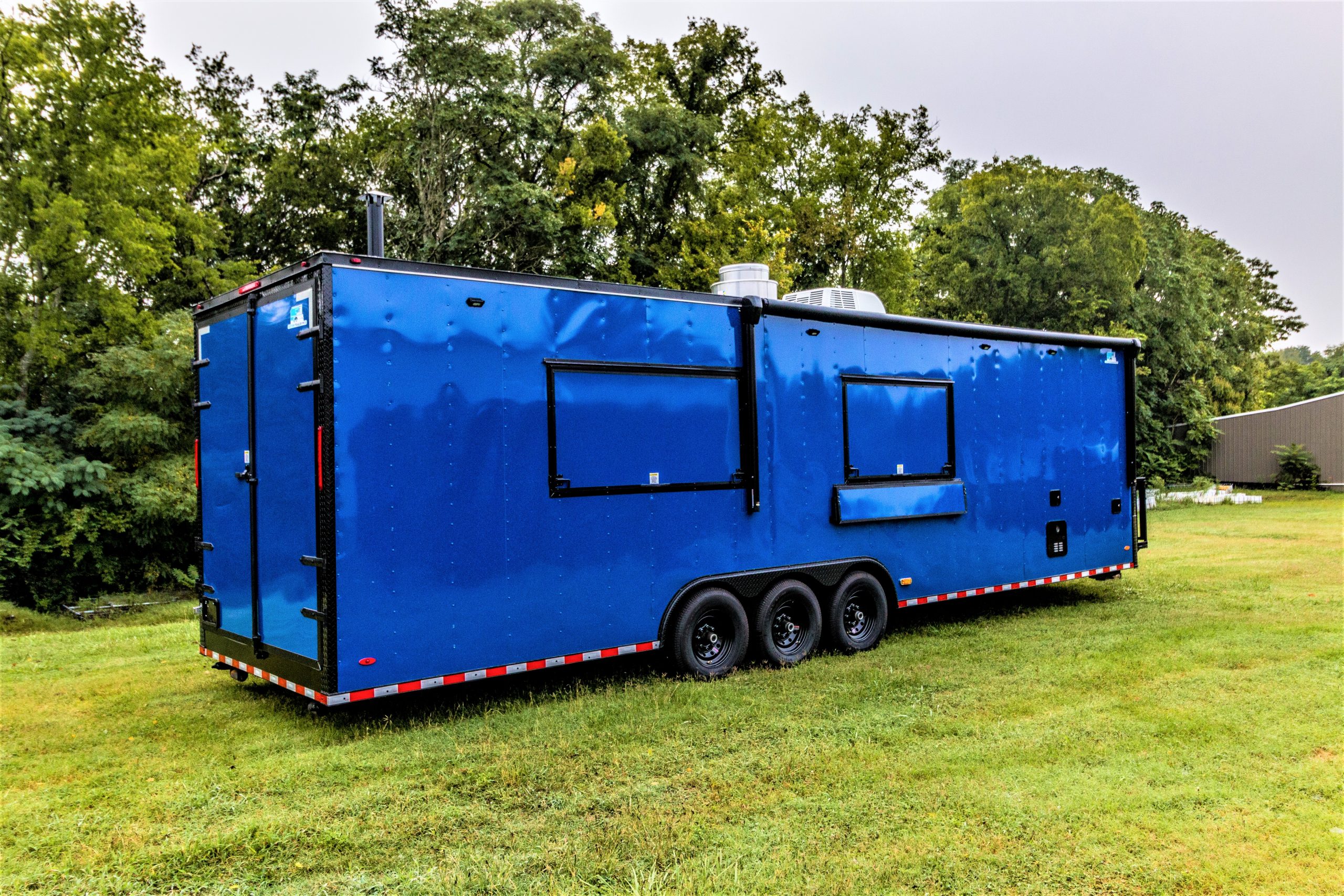 8.5×32 Fully Loaded BBQ Trailer | Custom Trailer Pros