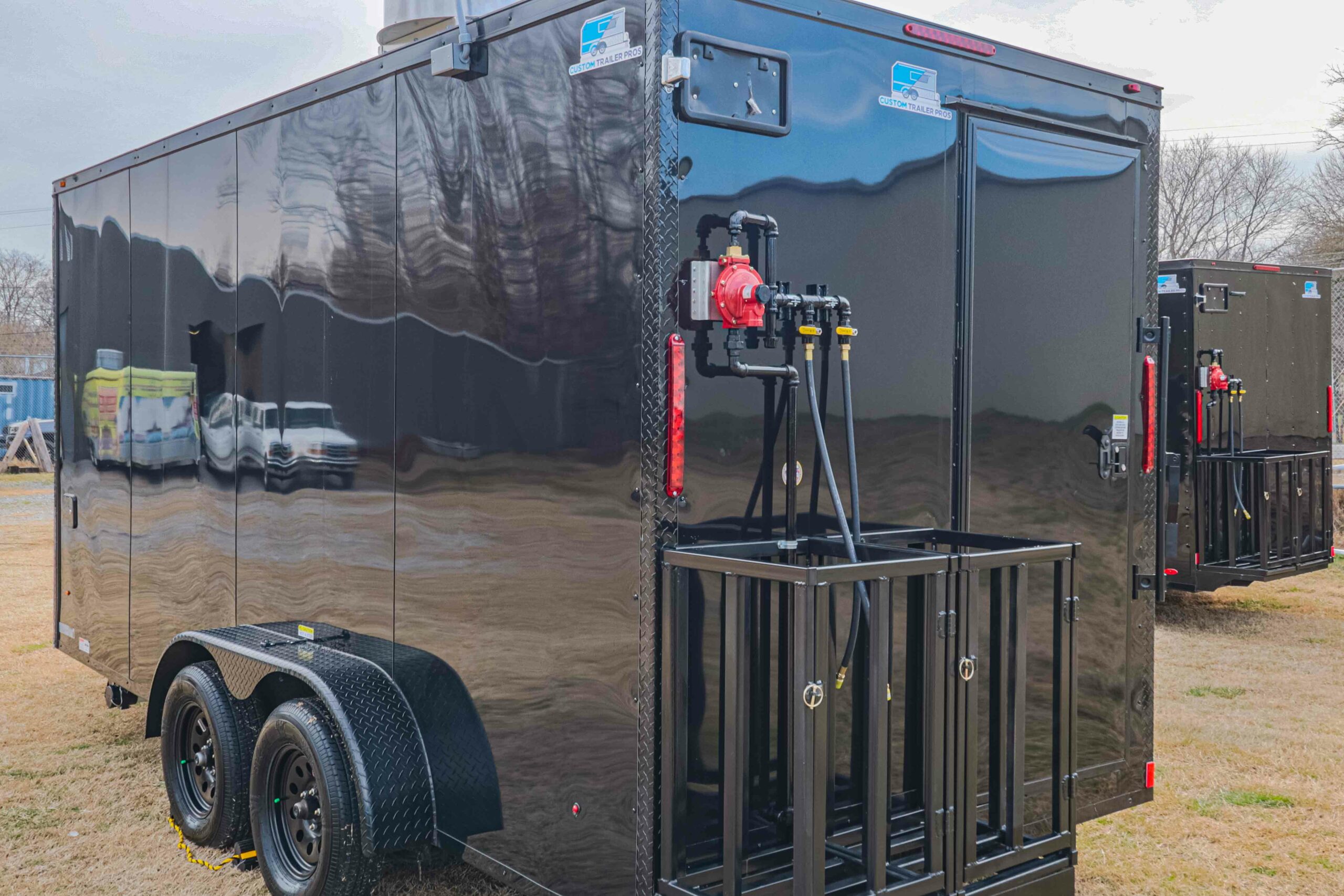 7×16 Black-Out Trailer | Custom Trailer Pros