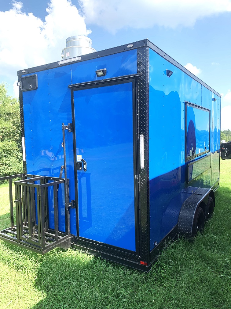 7×16 Food Trailer | Custom Trailer Pros