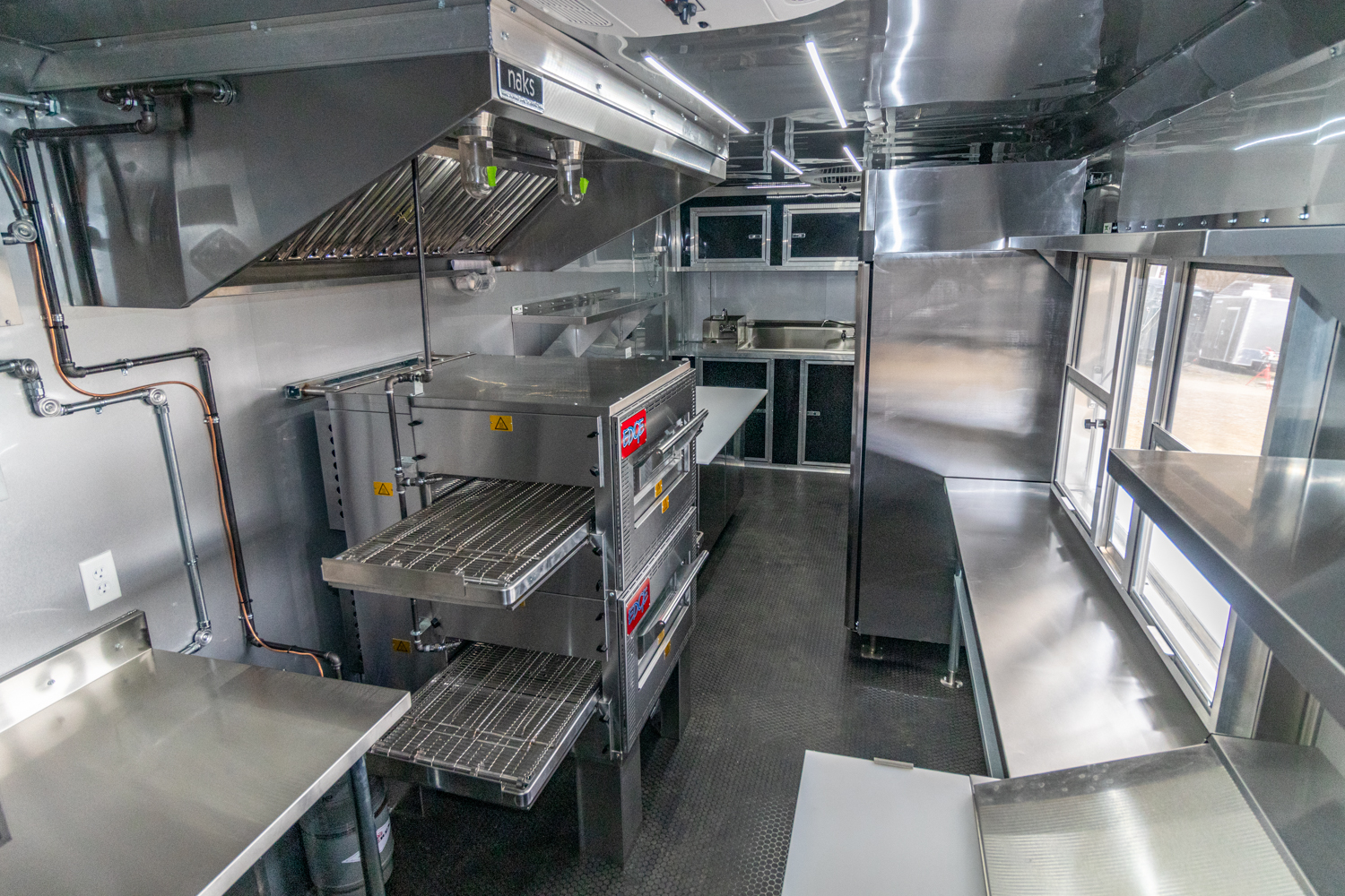 8.5x24 Pizza Trailer - Custom Trailer Pros