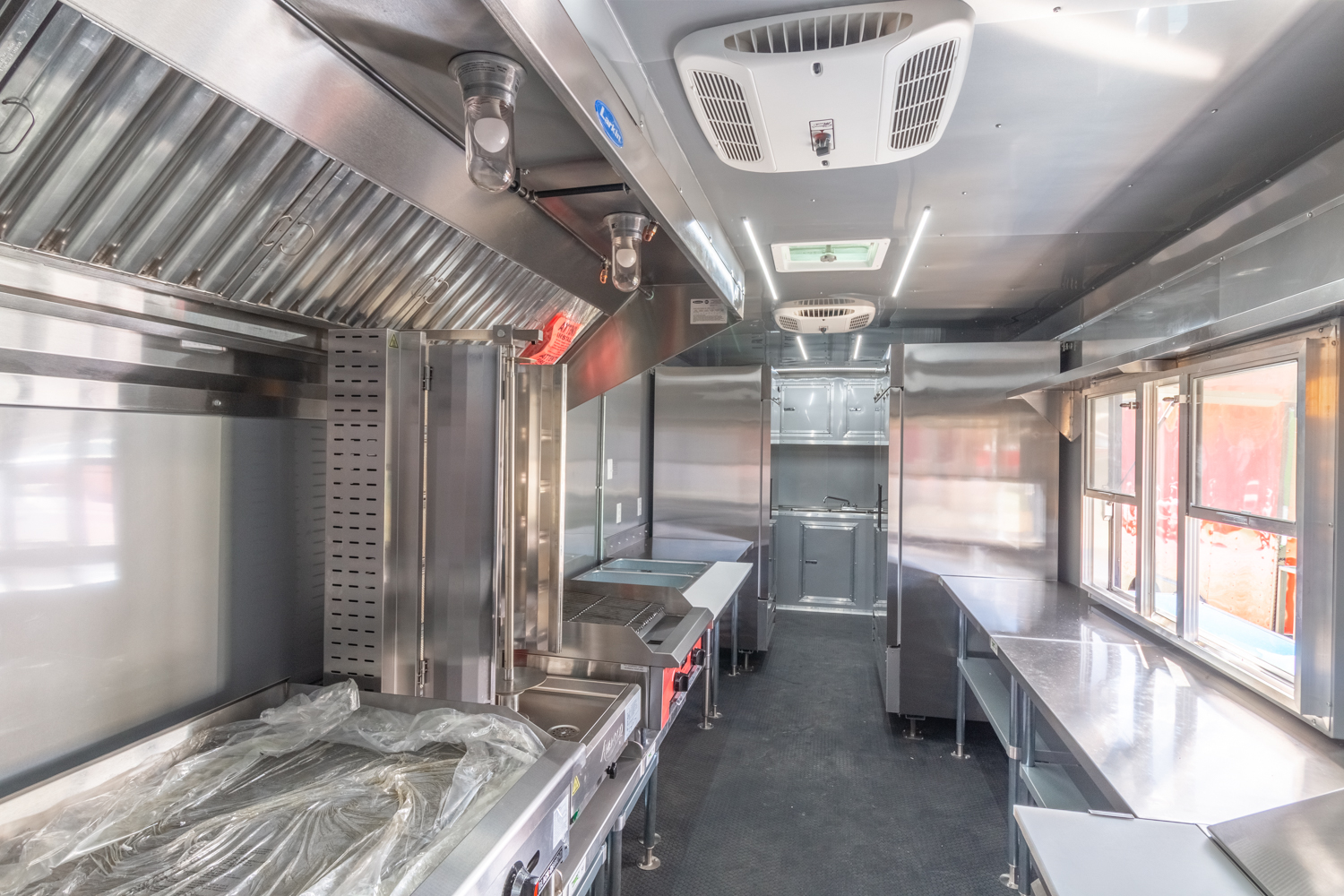 8.5×26 Loaded Food Trailer | Custom Trailer Pros