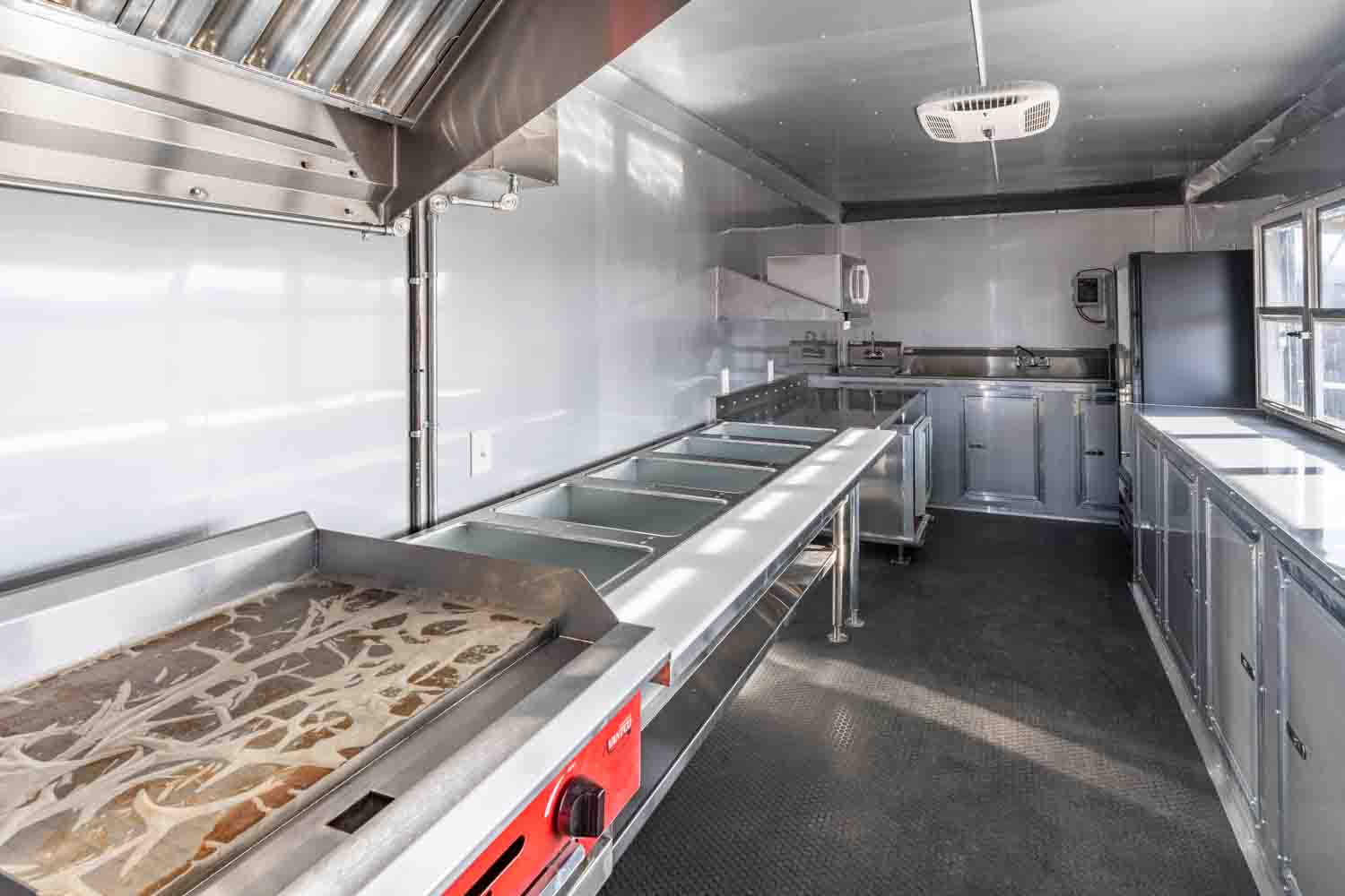 8.5×20 Equipped Food Trailer | Custom Trailer Pros