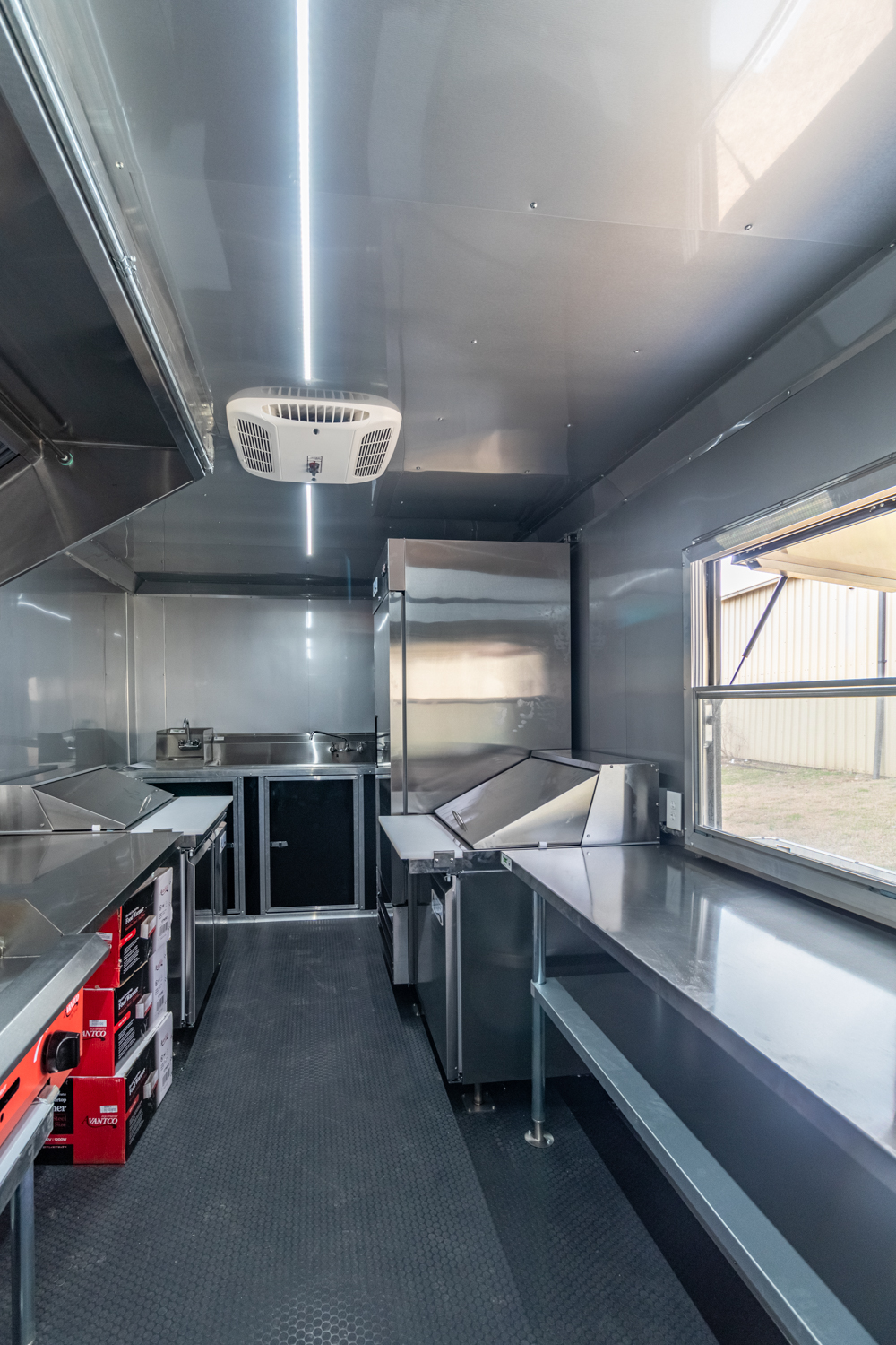 8.5×20 Equipped Food Trailer | Custom Trailer Pros