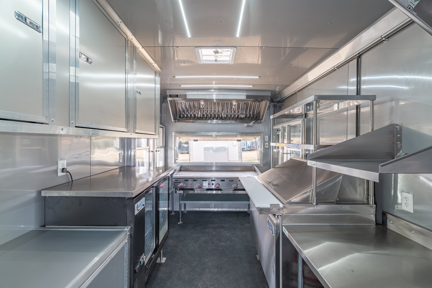 8.5×24 Equipped Food Trailer | Custom Trailer Pros