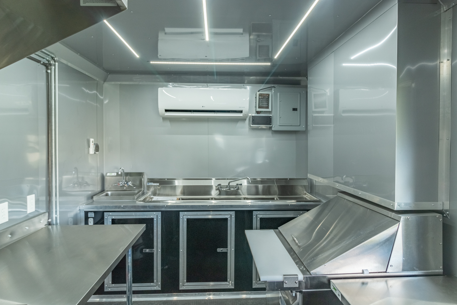 8.5×16 Equipped Food Trailer | Custom Trailer Pros
