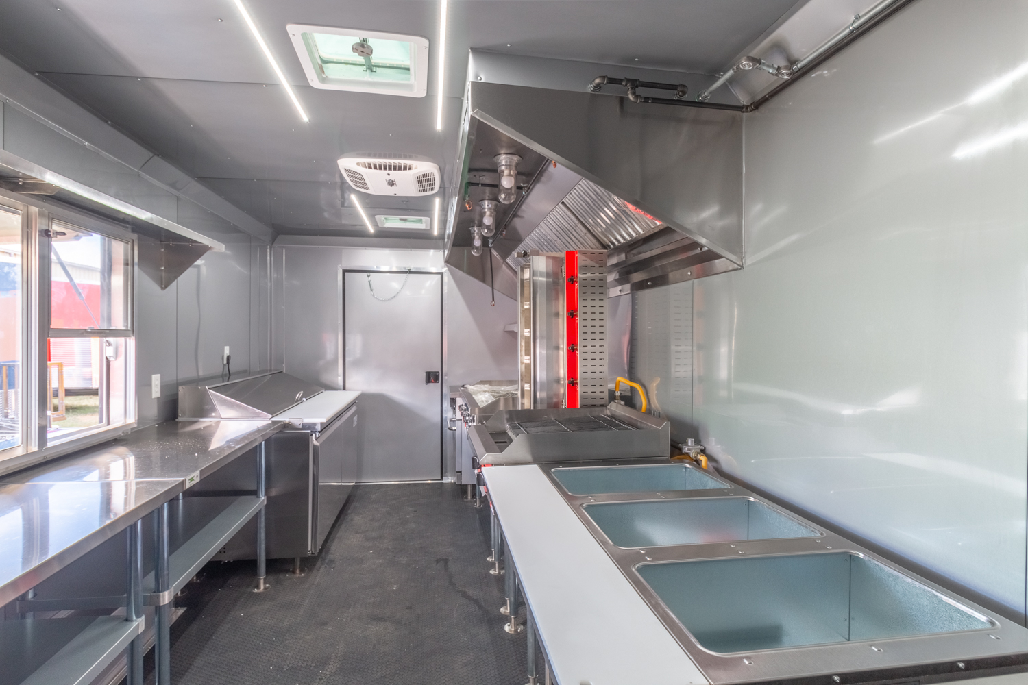 8.5×26 Loaded Food Trailer | Custom Trailer Pros