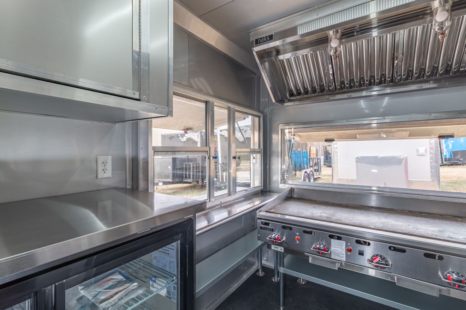 8.5×24 Equipped Food Trailer | Custom Trailer Pros