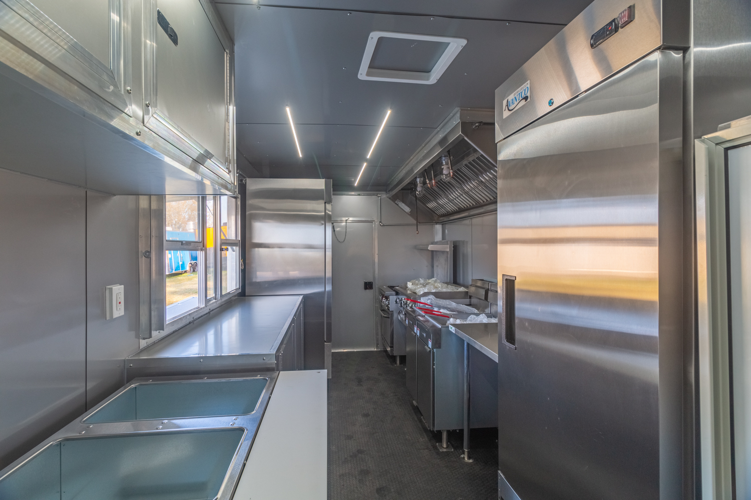 8.5×20 Equipped Food Trailer | Custom Trailer Pros