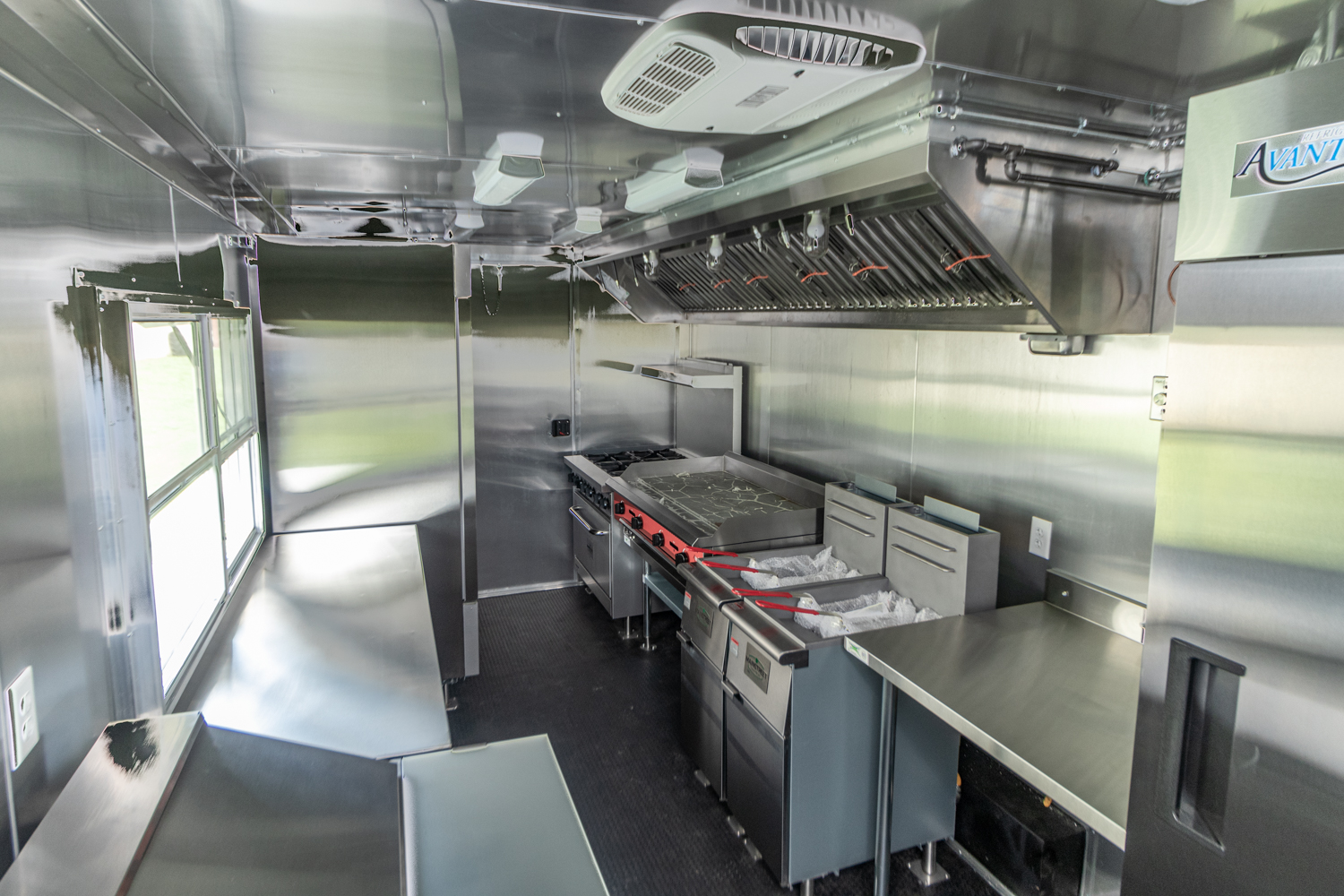 8.5×20 Equipped Food Trailer | Custom Trailer Pros