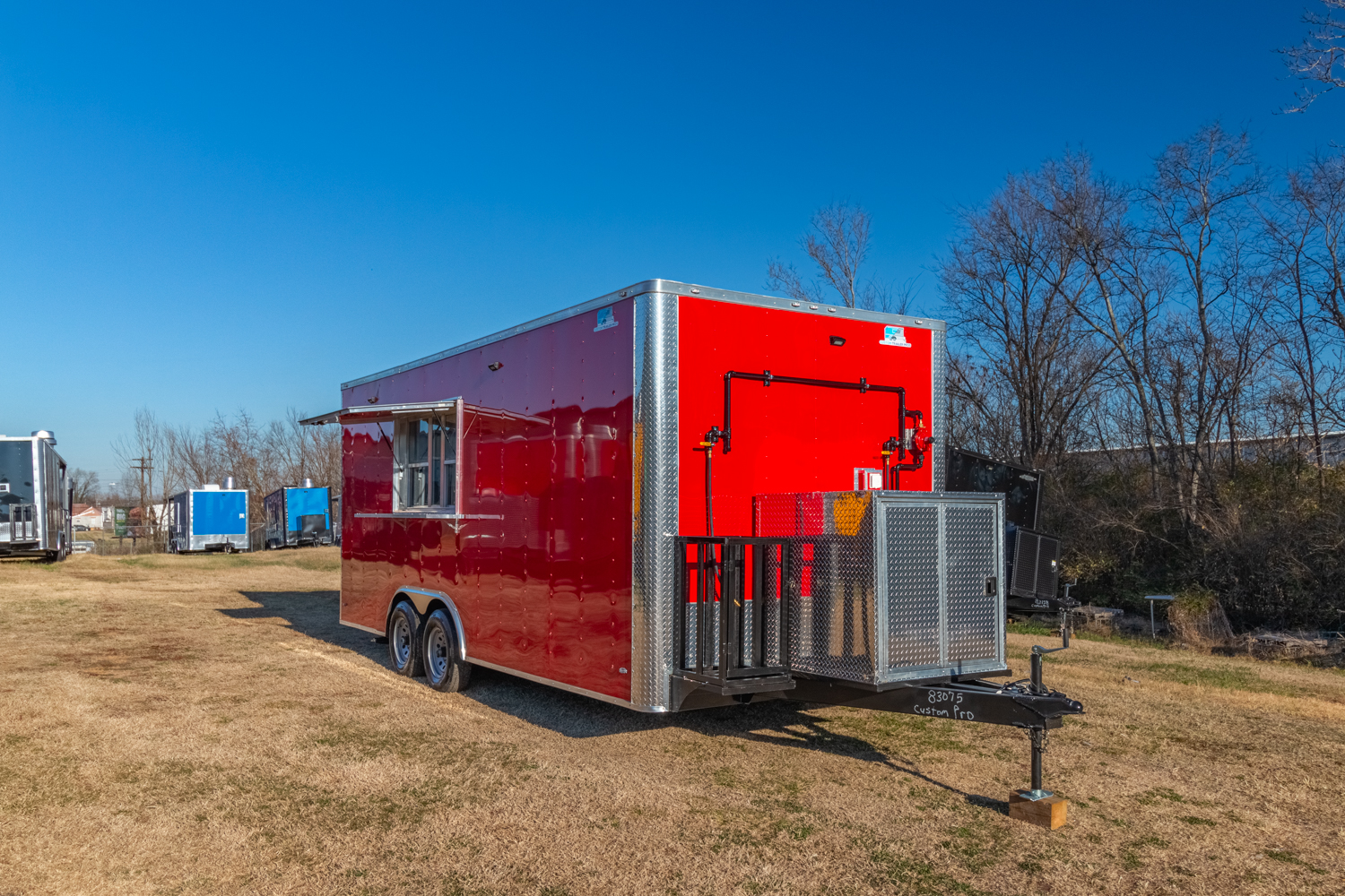 8.5×20 Equipped Food Trailer | Custom Trailer Pros