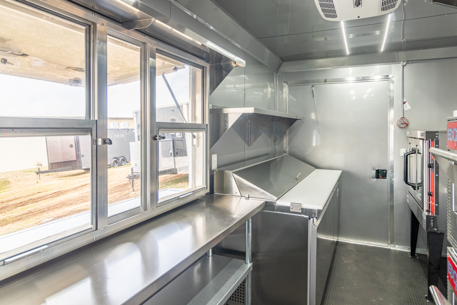 8.5x24 Pizza Trailer - Custom Trailer Pros