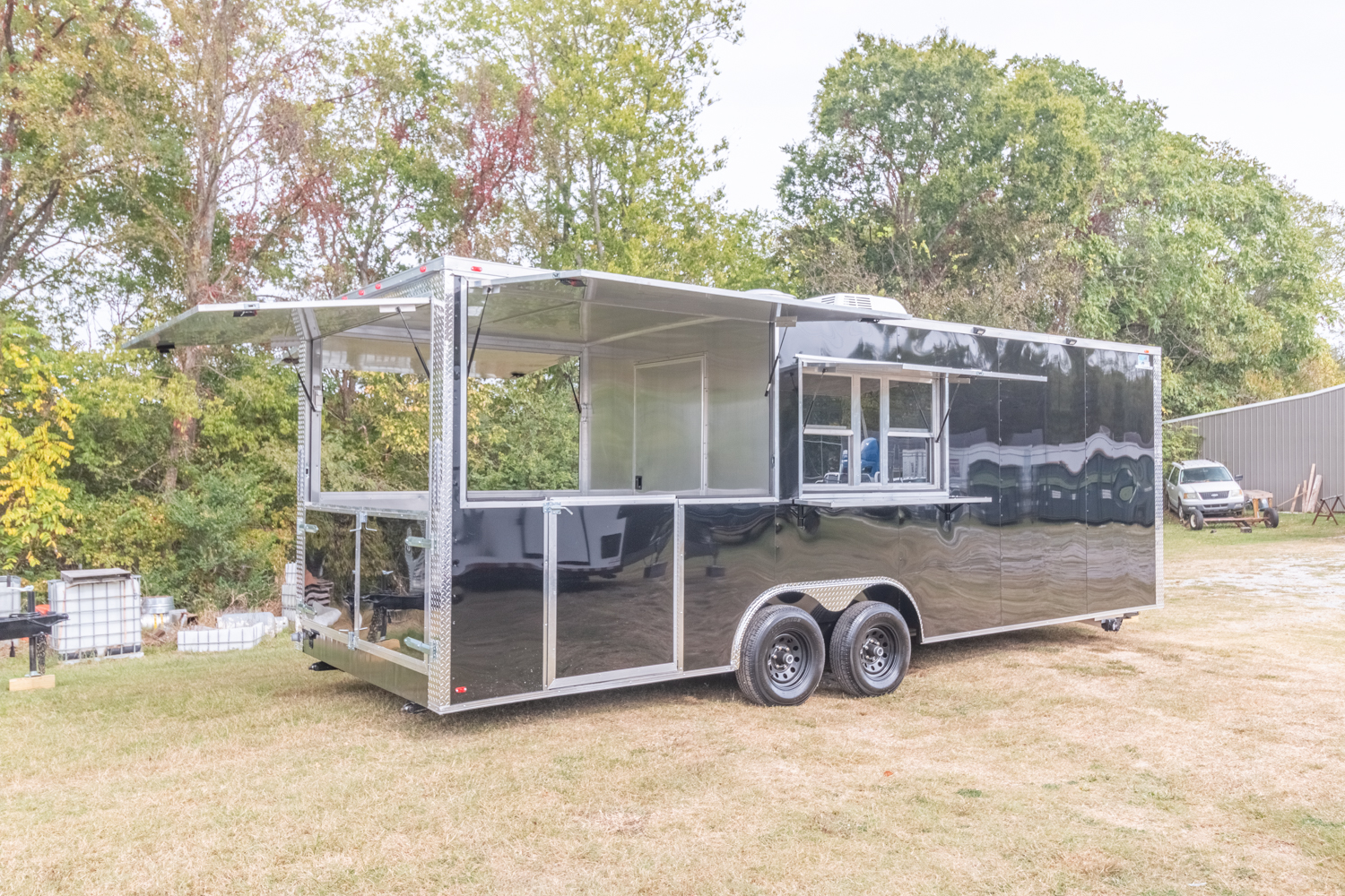 8.5×24 Equipped BBQ Trailer | Custom Trailer Pros