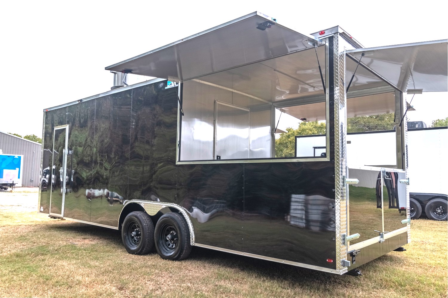8.5×24 Equipped BBQ Trailer | Custom Trailer Pros