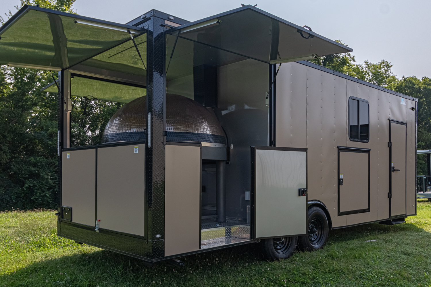 8.5x24 Pizza Trailer - Custom Trailer Pros