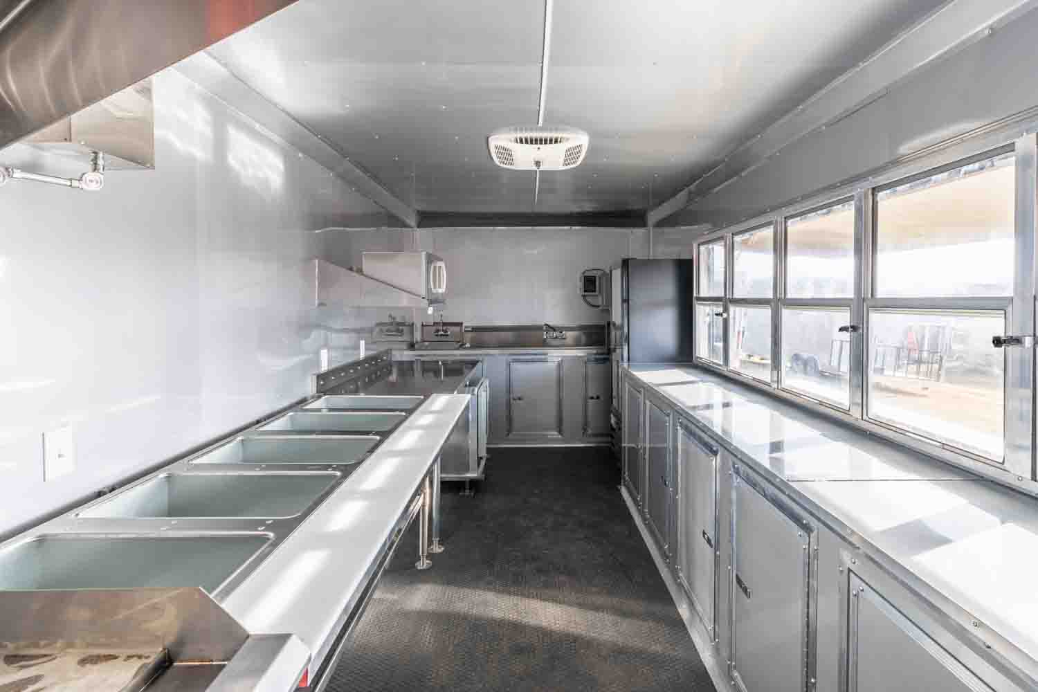8.5×20 Equipped Food Trailer | Custom Trailer Pros
