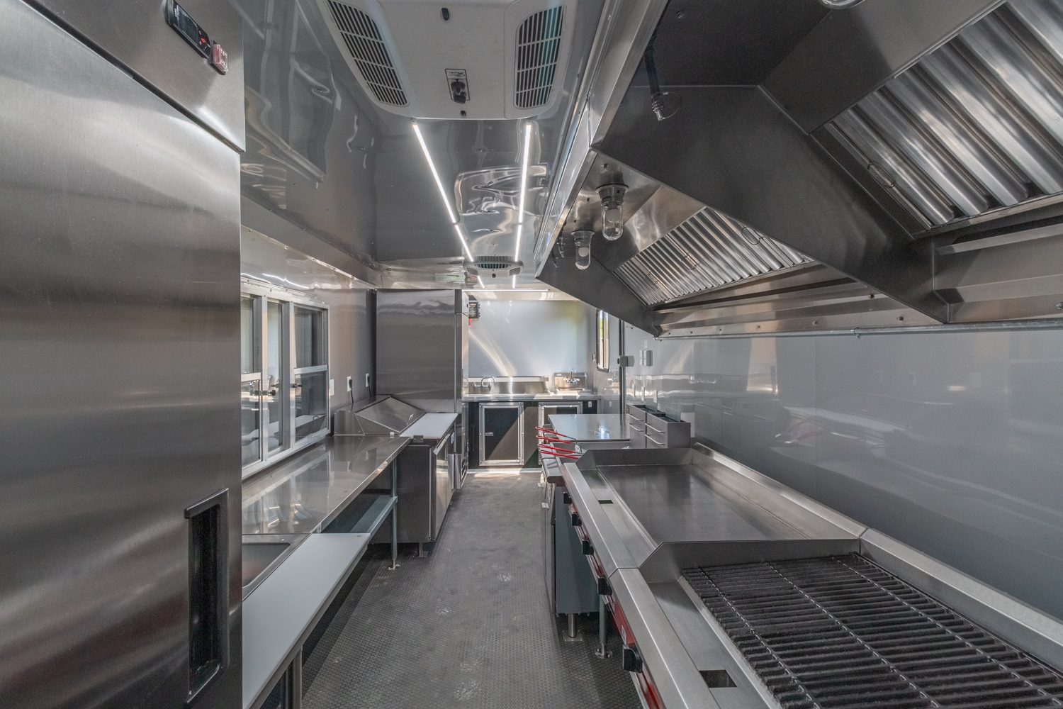 8.5×24 Equipped Food Trailer | Custom Trailer Pros