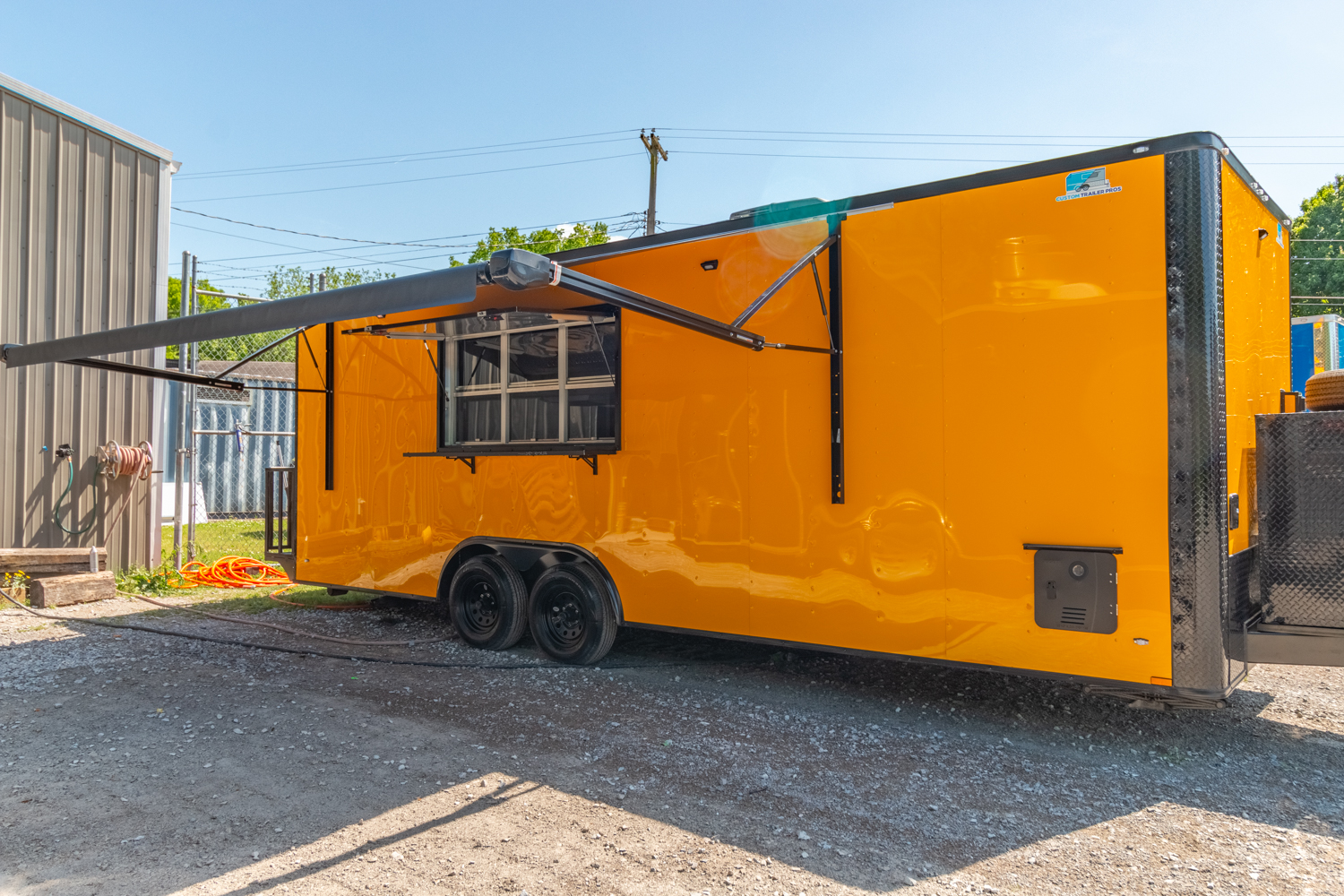 8.5×24 Equipped Food Trailer | Custom Trailer Pros