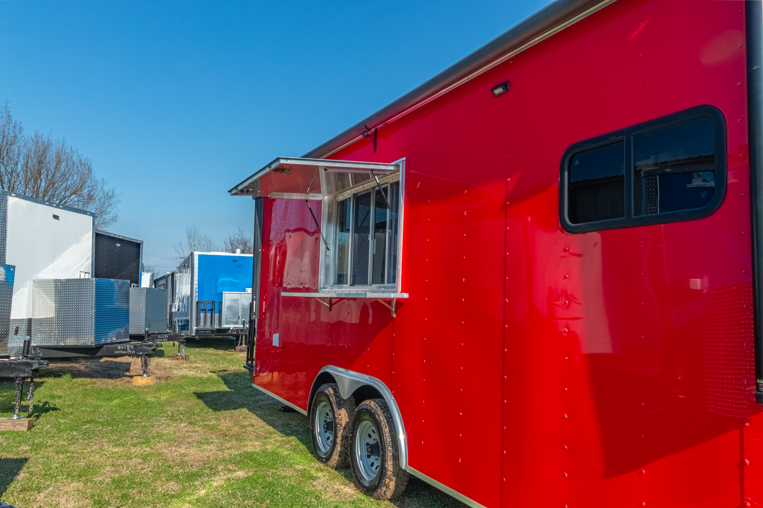 8.5×24 Equipped Food Trailer | Custom Trailer Pros