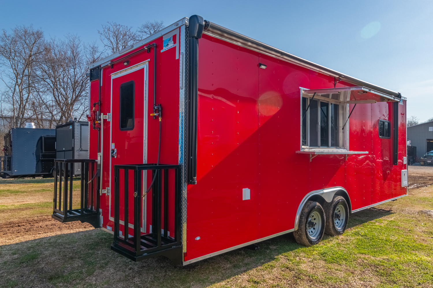 8.5×24 Equipped Food Trailer | Custom Trailer Pros
