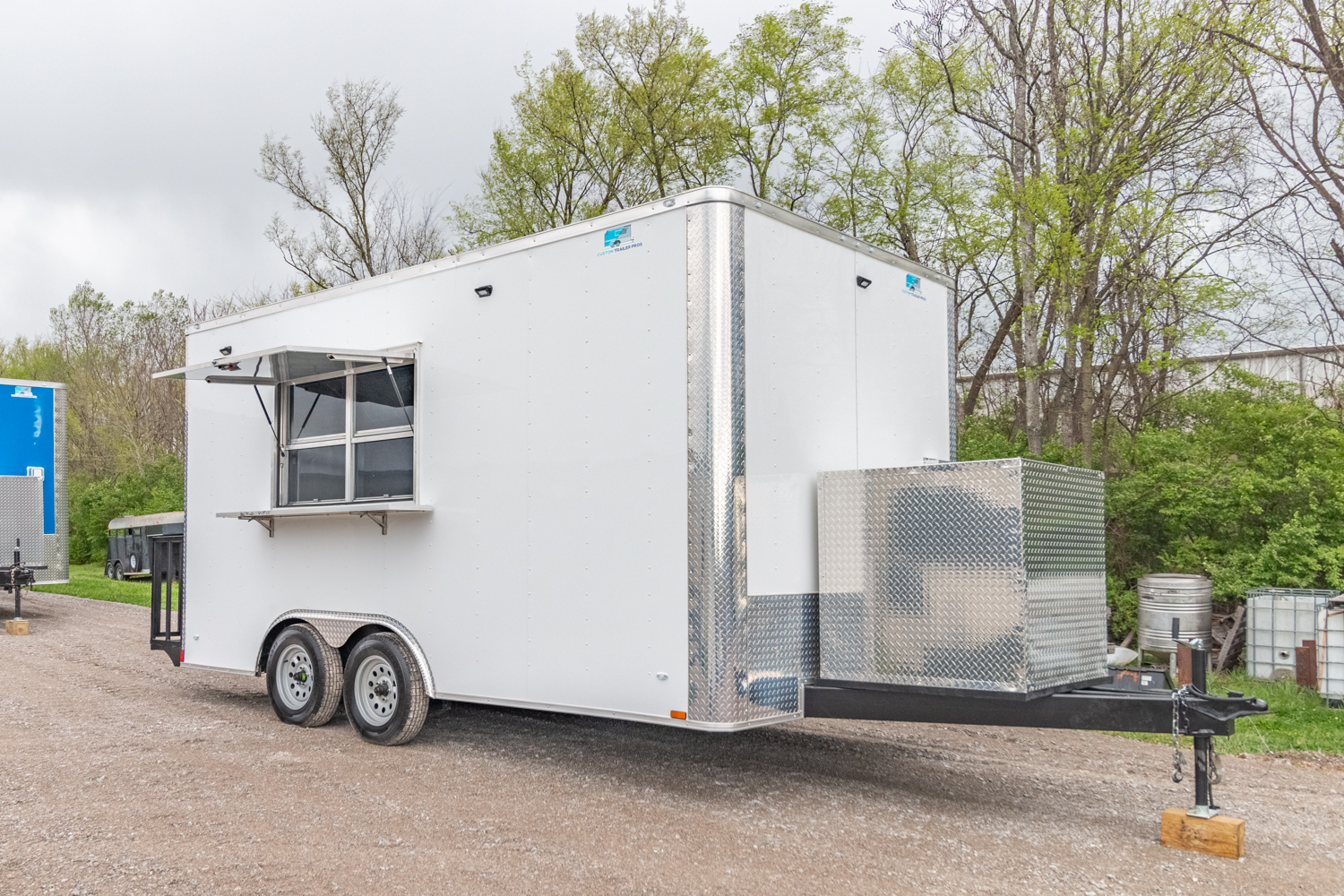 8.5X16 Equipped Food Trailer | Custom Trailer Pros